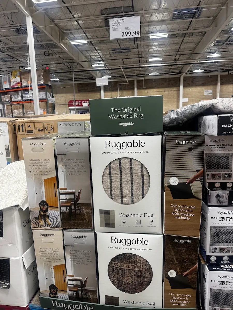 Ruggable Area Rug 8' x 10' - $39.97 at Costco