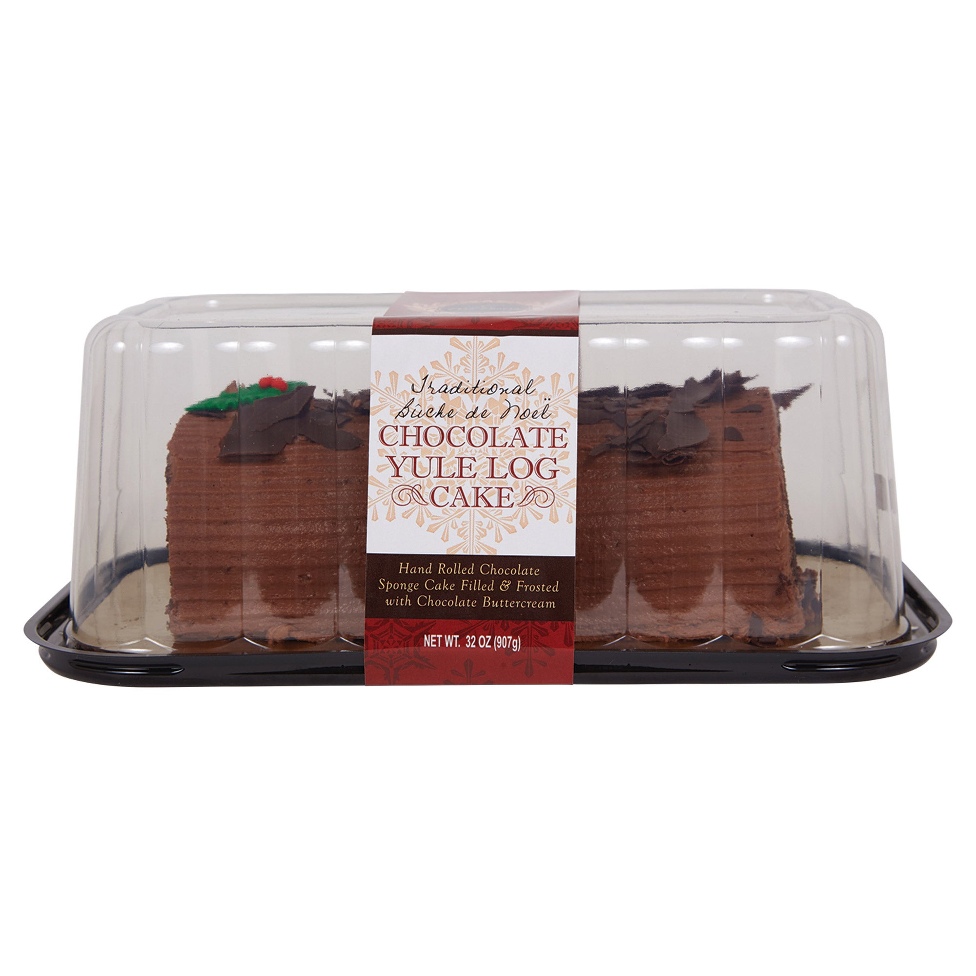 POSH PANTRY CHOCOLATE YULE LOG CAKE 32 OZ - $3.97 at Costco