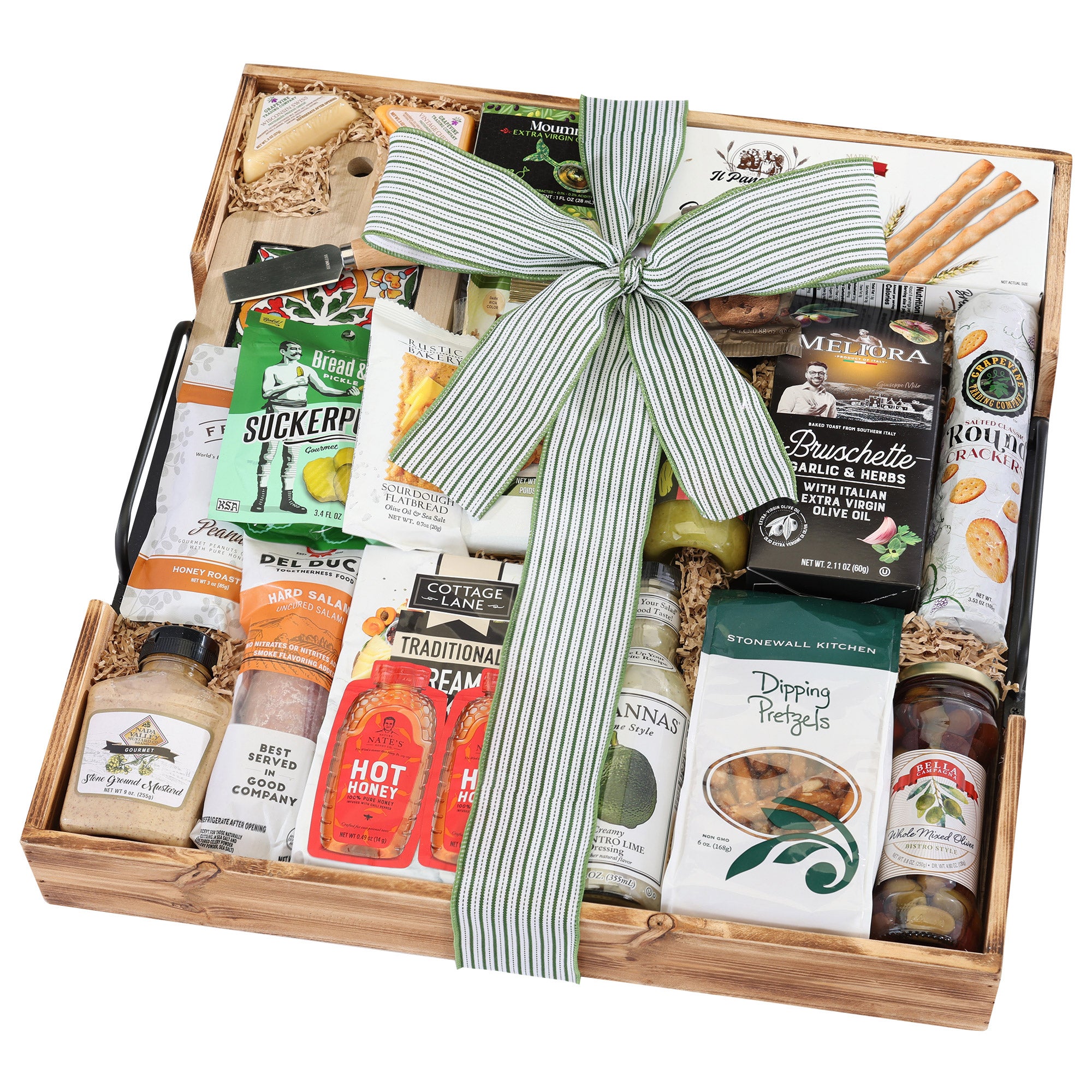 Houdini Wood Tray with Handles, Wood Coaster and Cheese Knife Set 91.73 ...