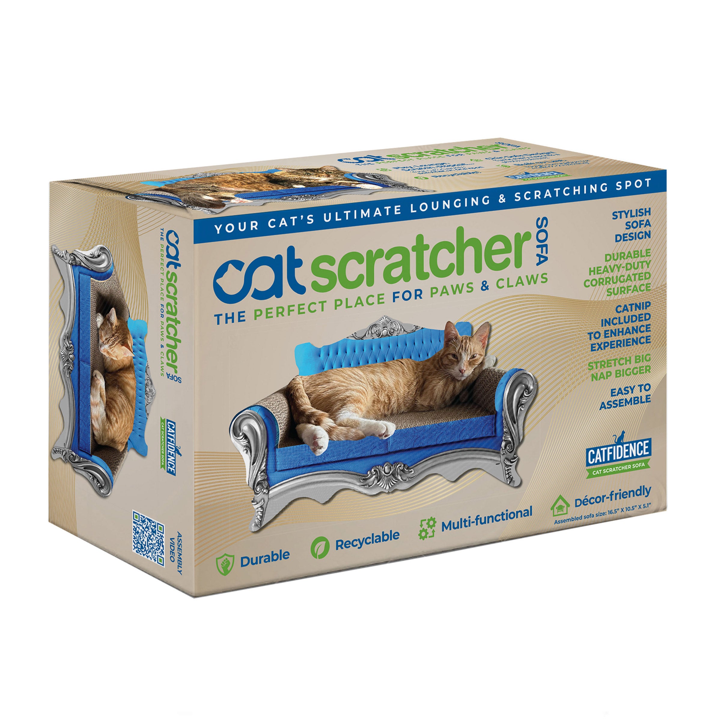 Catfidence Cat Scratcher Sofa - $15.99 at Costco