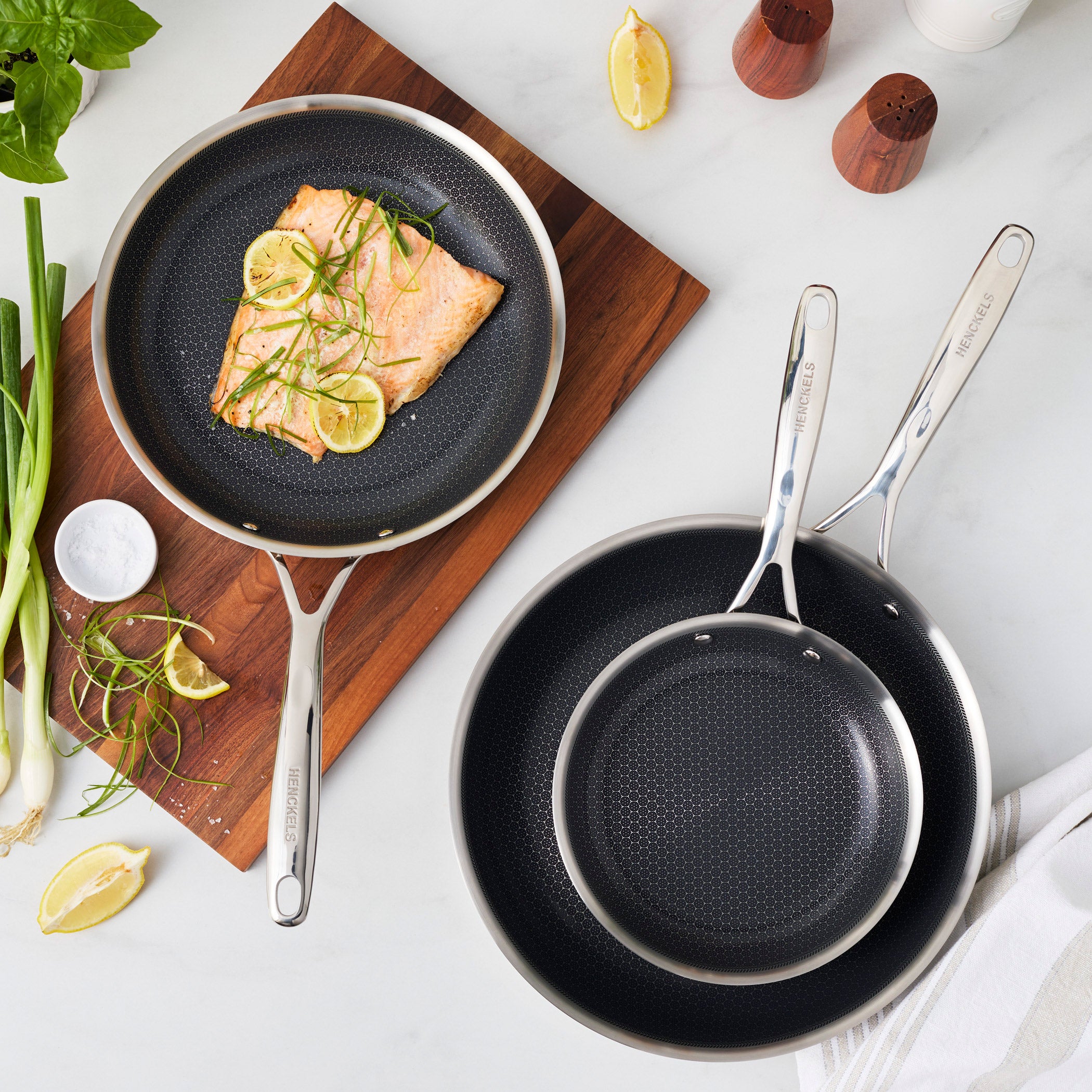 Henckels Paradigm Ceramic 3-Piece Hybrid Skillet Set - $99.99 at Costco