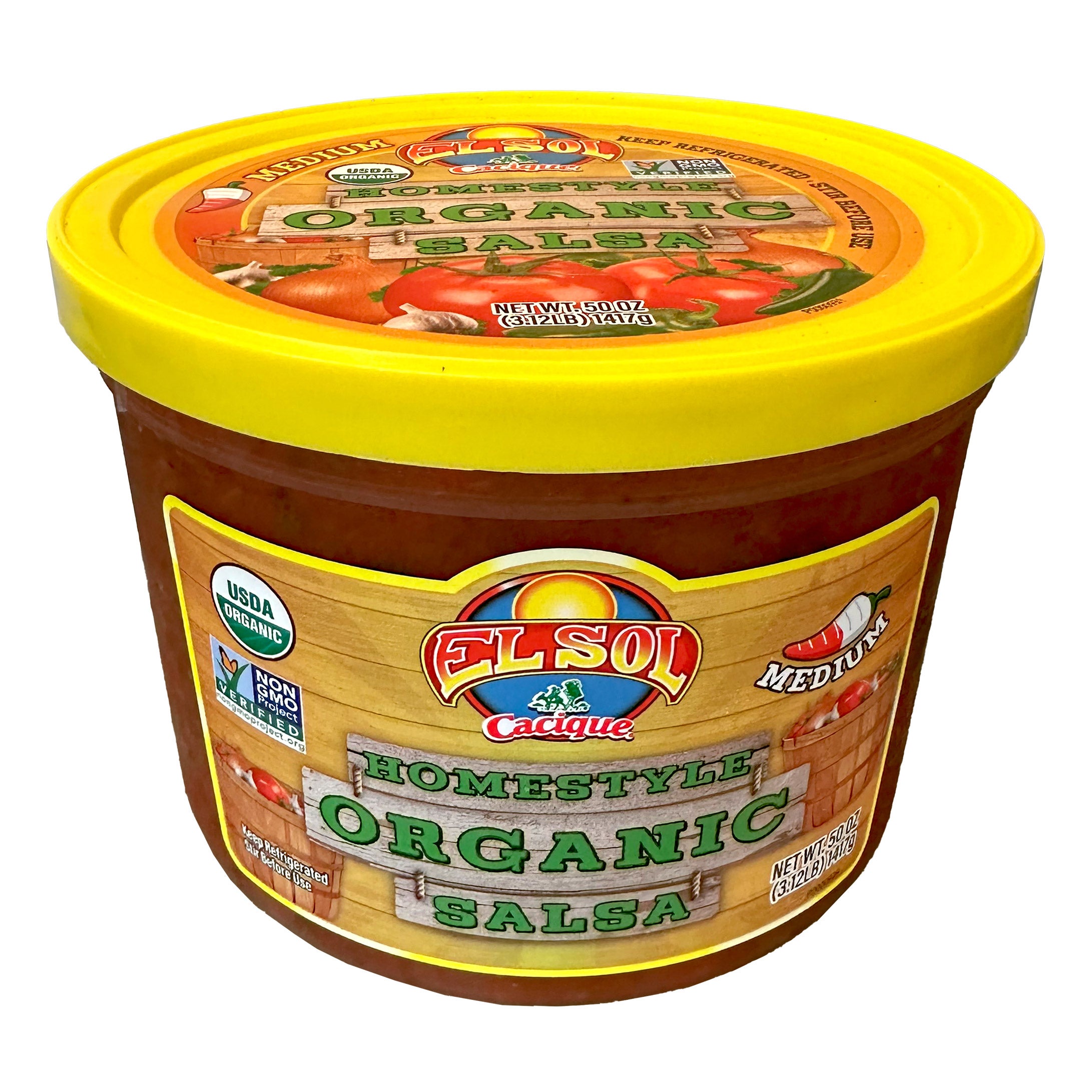 EL SOL ORGANIC HOMESTYLE MEDIUM SALSA 50 OZ - $7.99 at Costco