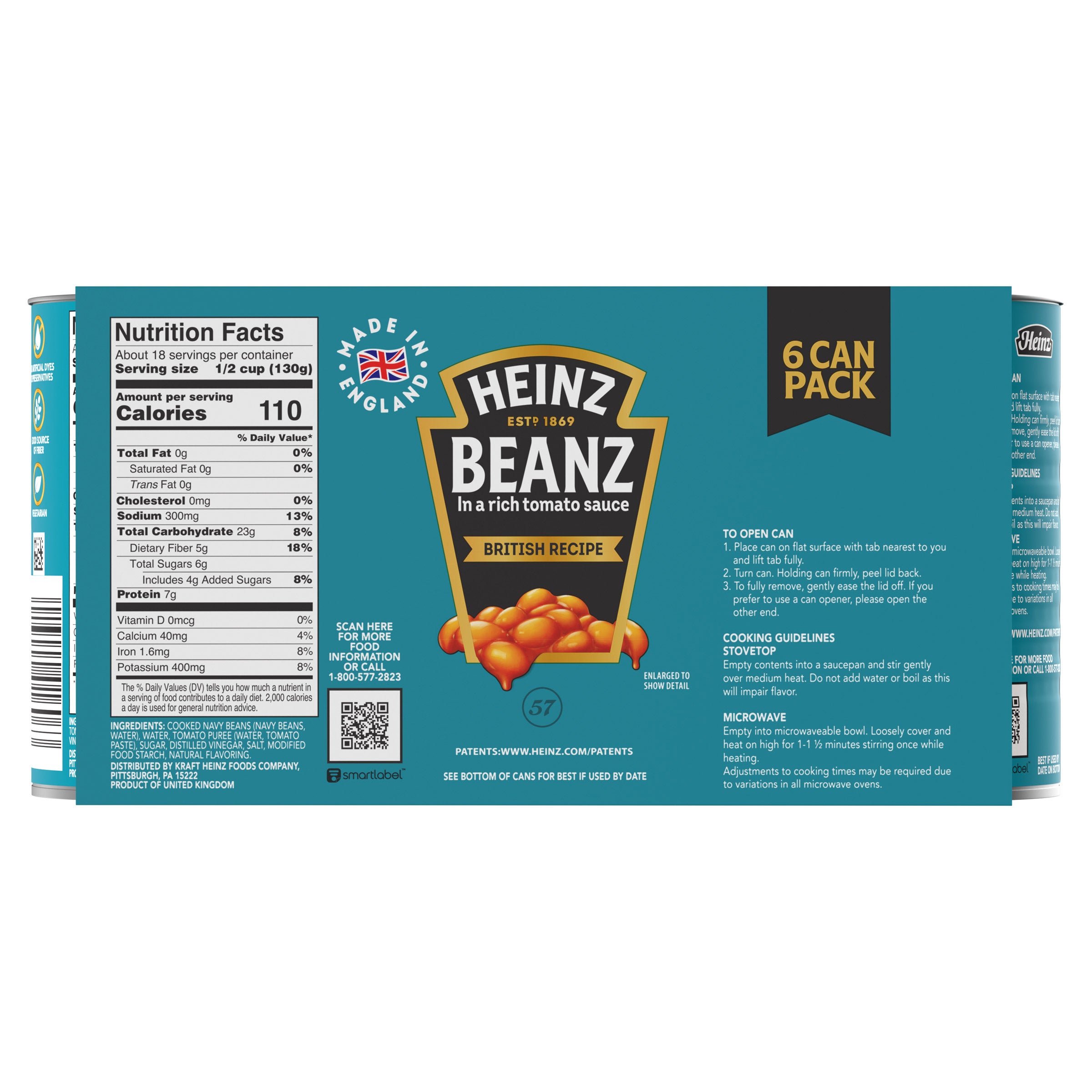 HEINZ BEANS WITH TOMATO SAUCE 6/14.64 OZ - $7.99 at Costco