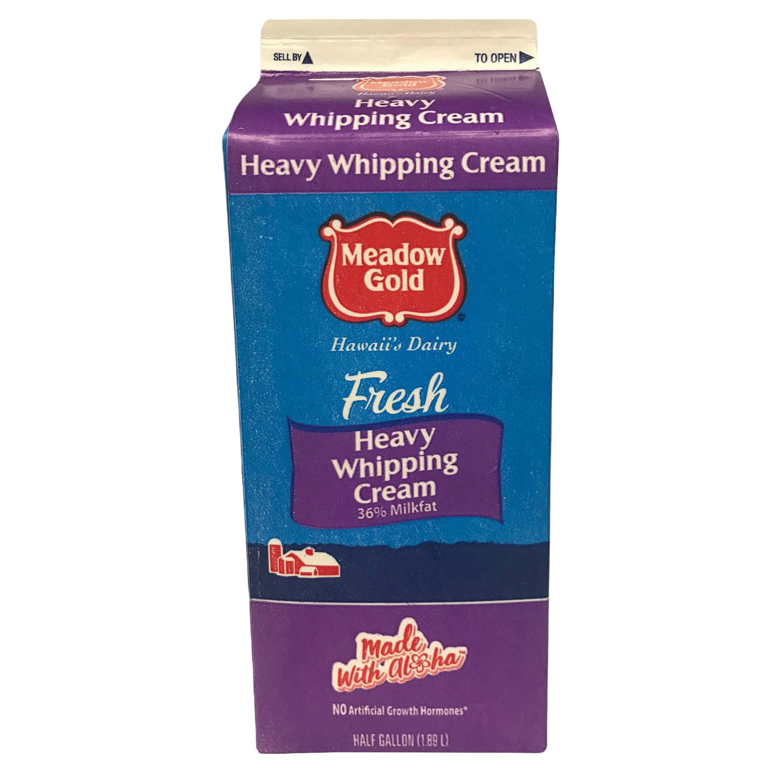 Meadow Gold Dairies Heavy Whipping Cream 64 oz - $11.99 at Costco