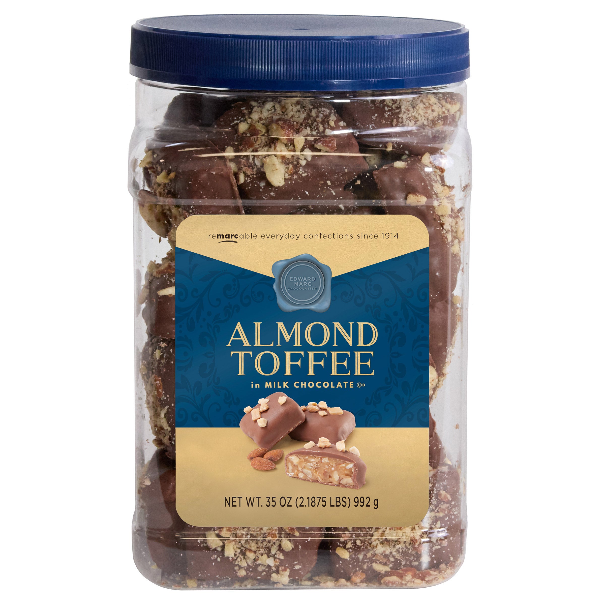 EDWARD MARC ALMOND TOFFEE 35 OZ - $17.99 at Costco