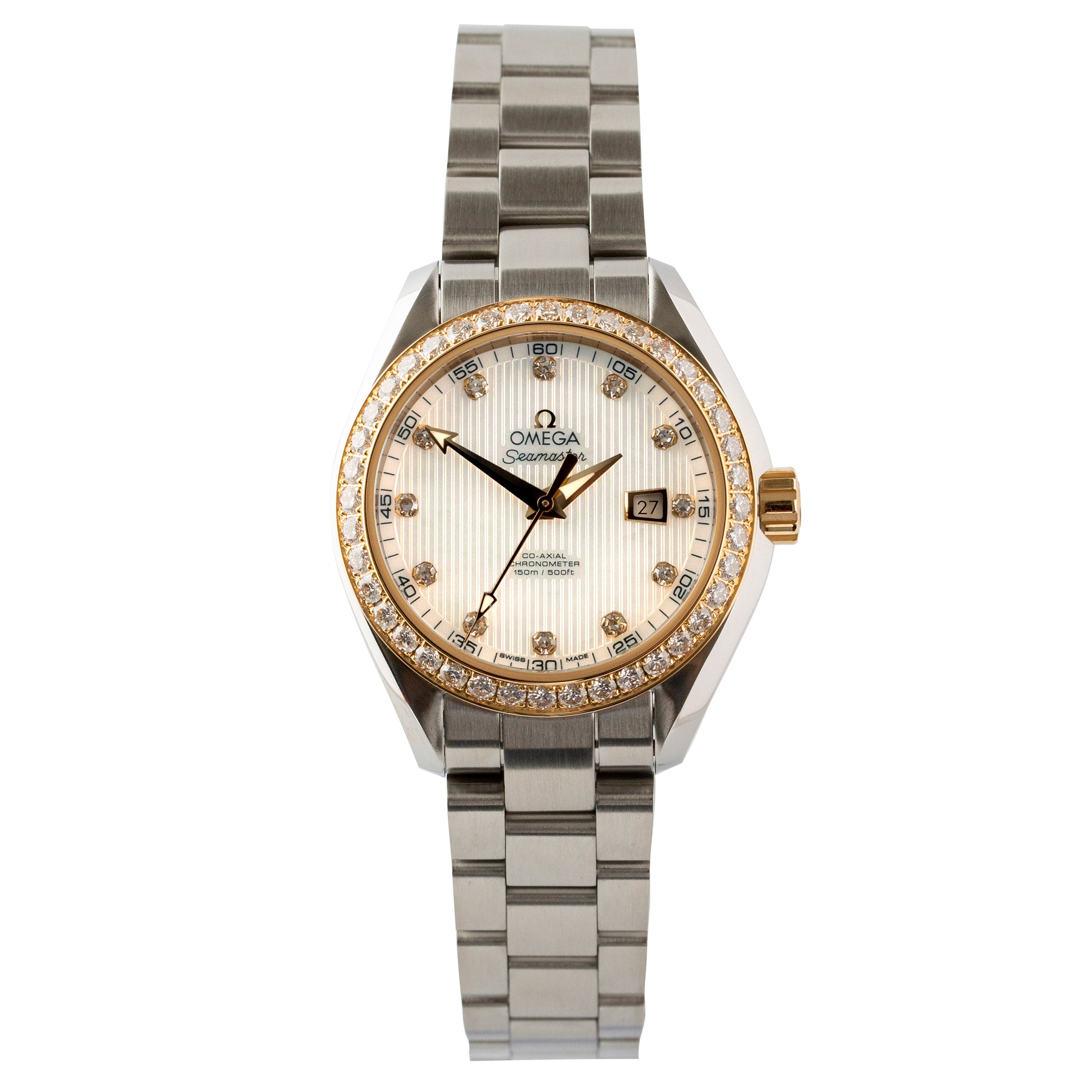 OMEGA SEAMASTER MOTHER-OF-PEARL DIAL AUTOMATIC LADIES WATCH - $5599.97 ...