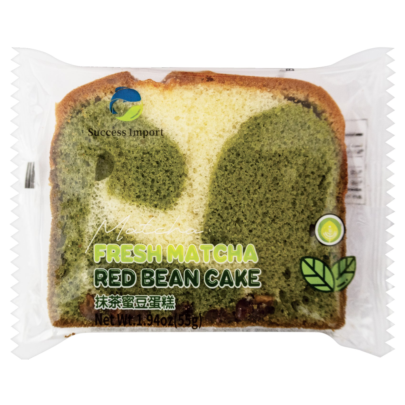 SUCCESS IMPORT MATCHA RED BEAN CAKE 33 COUNT 64.02 OZ - $14.99 at Costco
