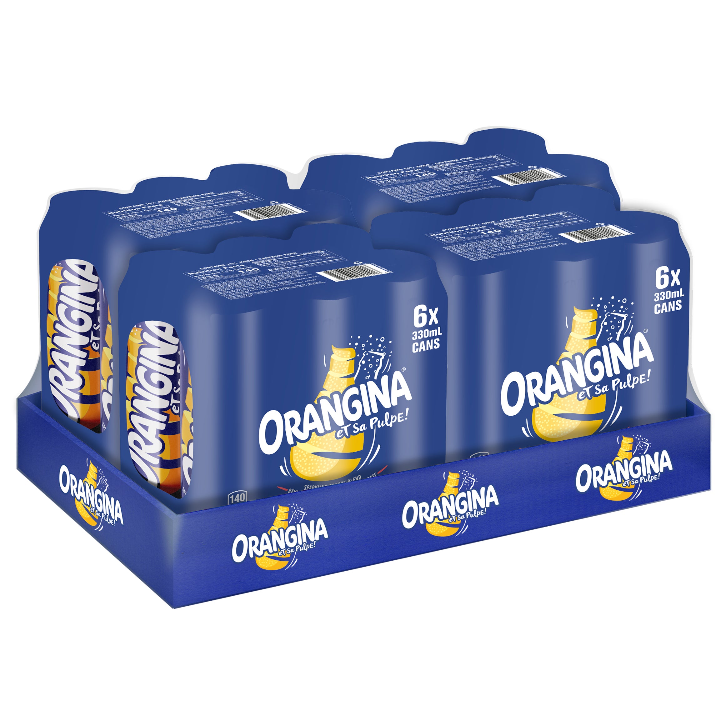 Orangina Sparkling Citrus Beverage 24/11.2 FL OZ - $22.69 at Costco