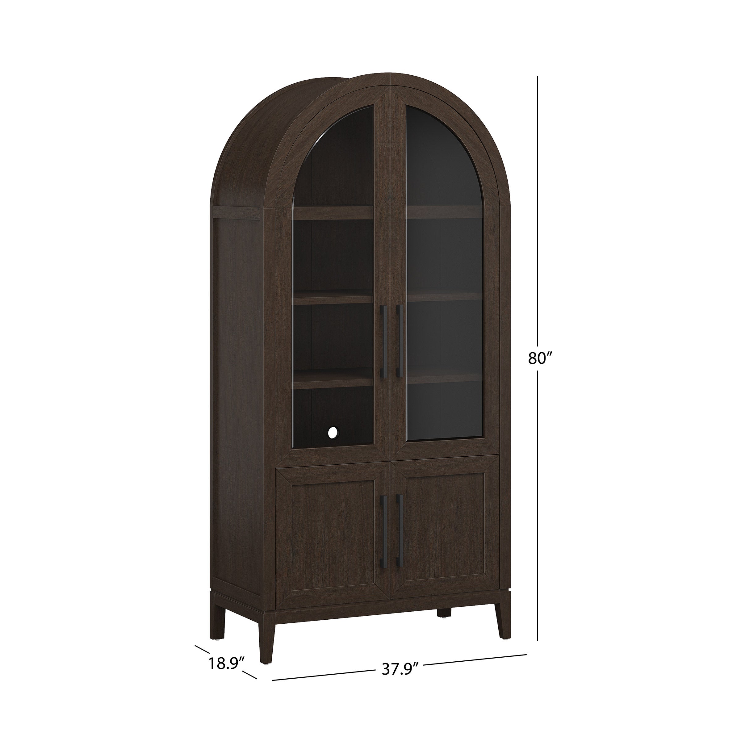 Abbyson Home Aspen 80" Display Cabinet - $599.99 at Costco