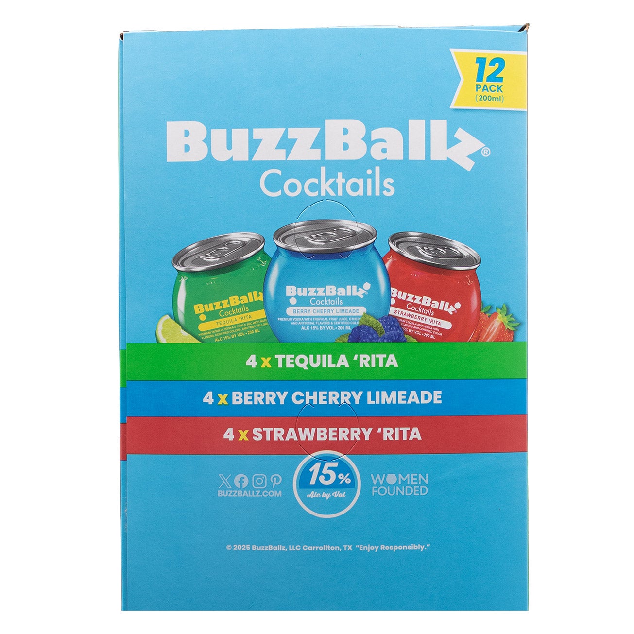 BuzzBallz Variety Pack 12-200ML - $29.99 at Costco