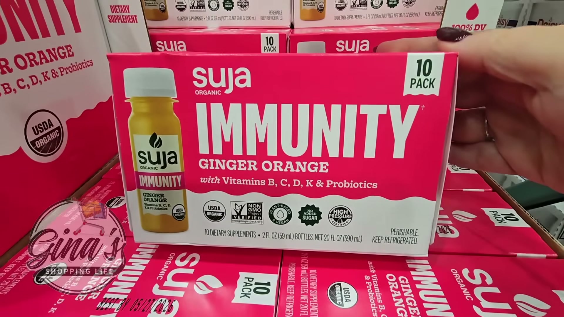 Suja Organic Immunity Shots 10/2 oz - $9.99 at Costco