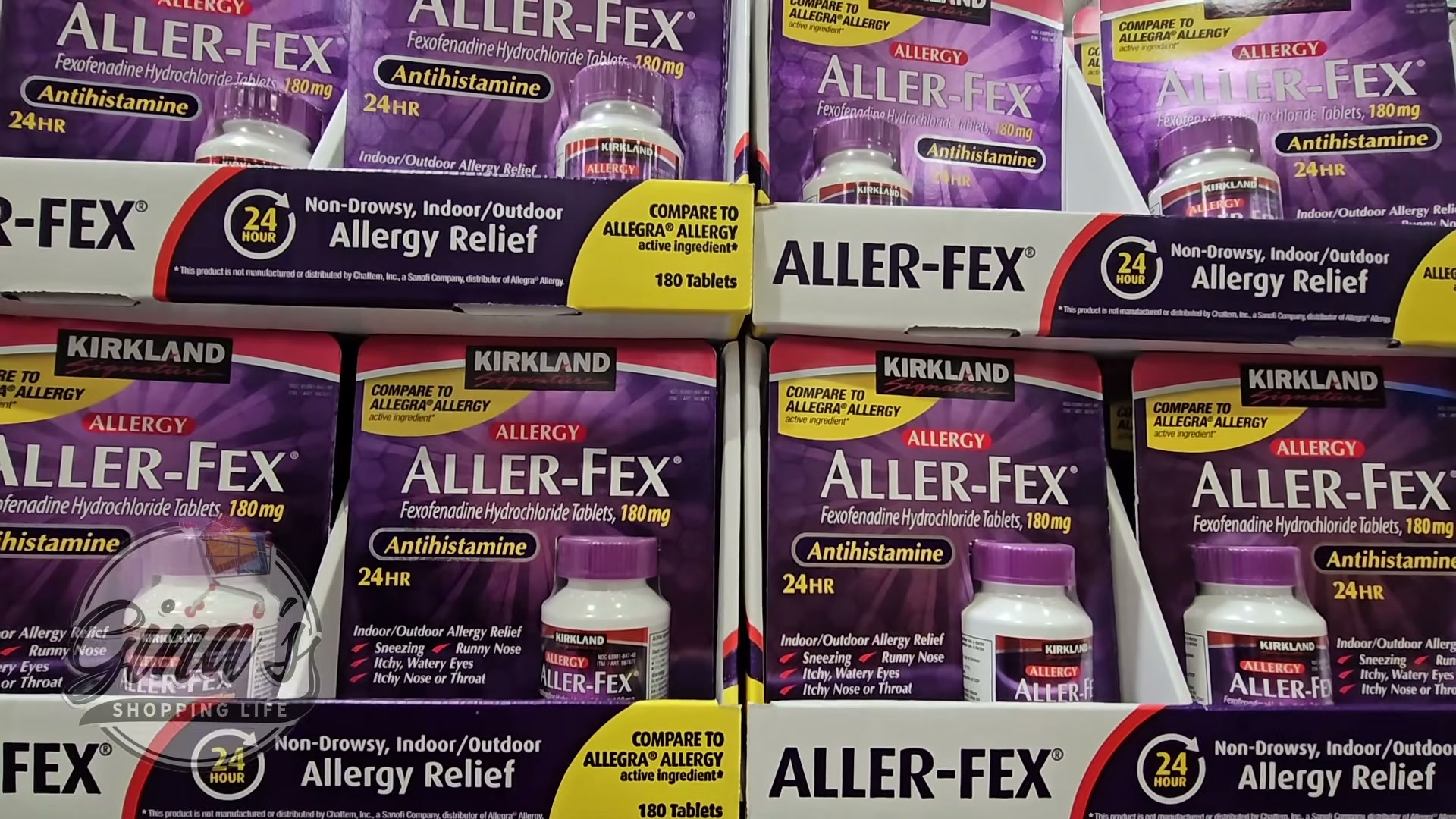 Kirkland Signature Aller-Fex 180mg Tablets, 180 Count - $25.99 at Costco