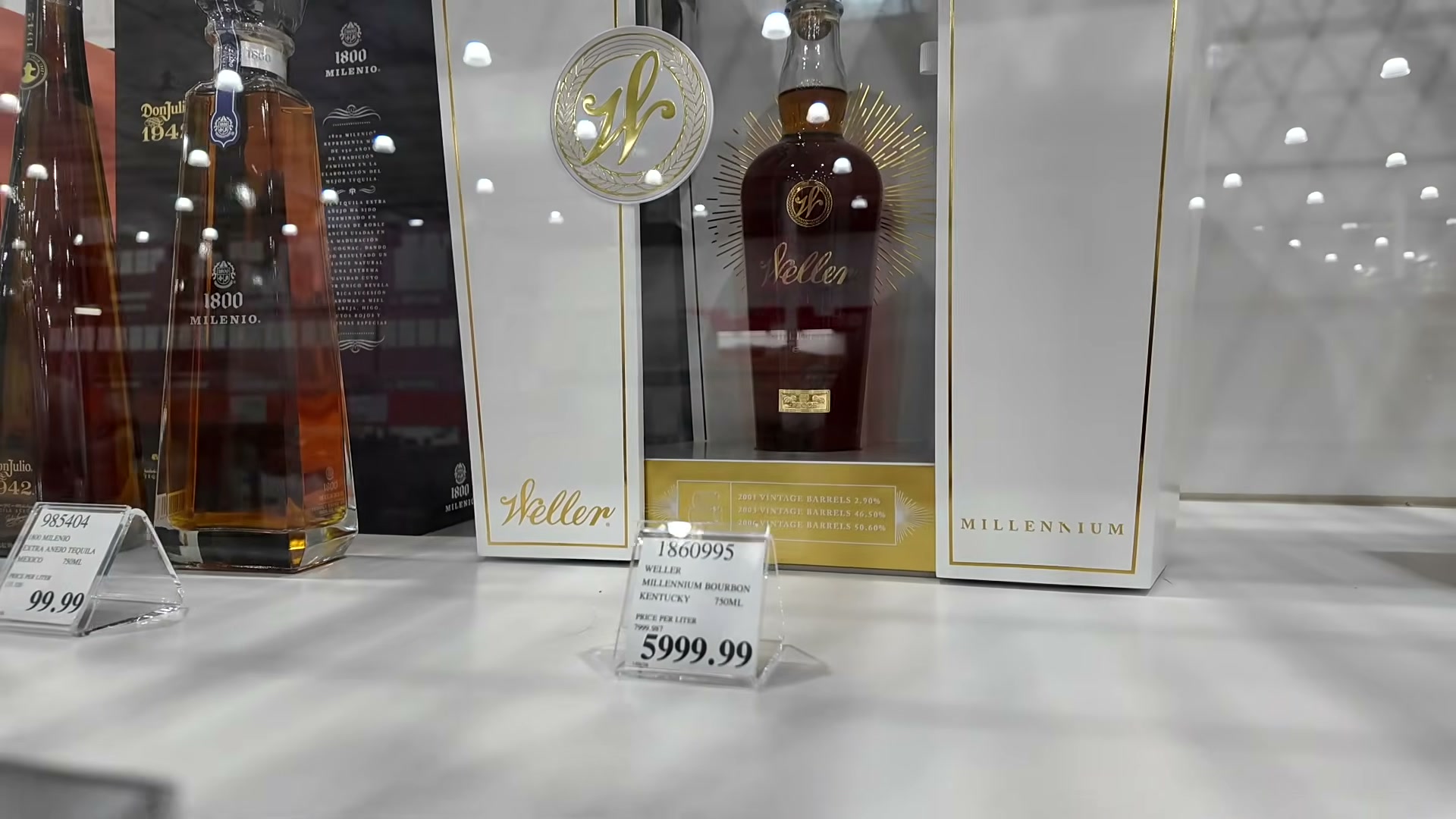 W.L. Weller Millennium Bourbon Limit 1 Per Membership (#1860995) - $6499.99