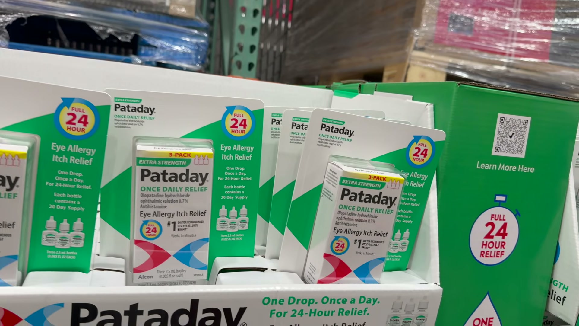 Pataday Once Daily Extra Strength Eye Relief 0.7% 3 x 2.5 mL - $25.99 ...