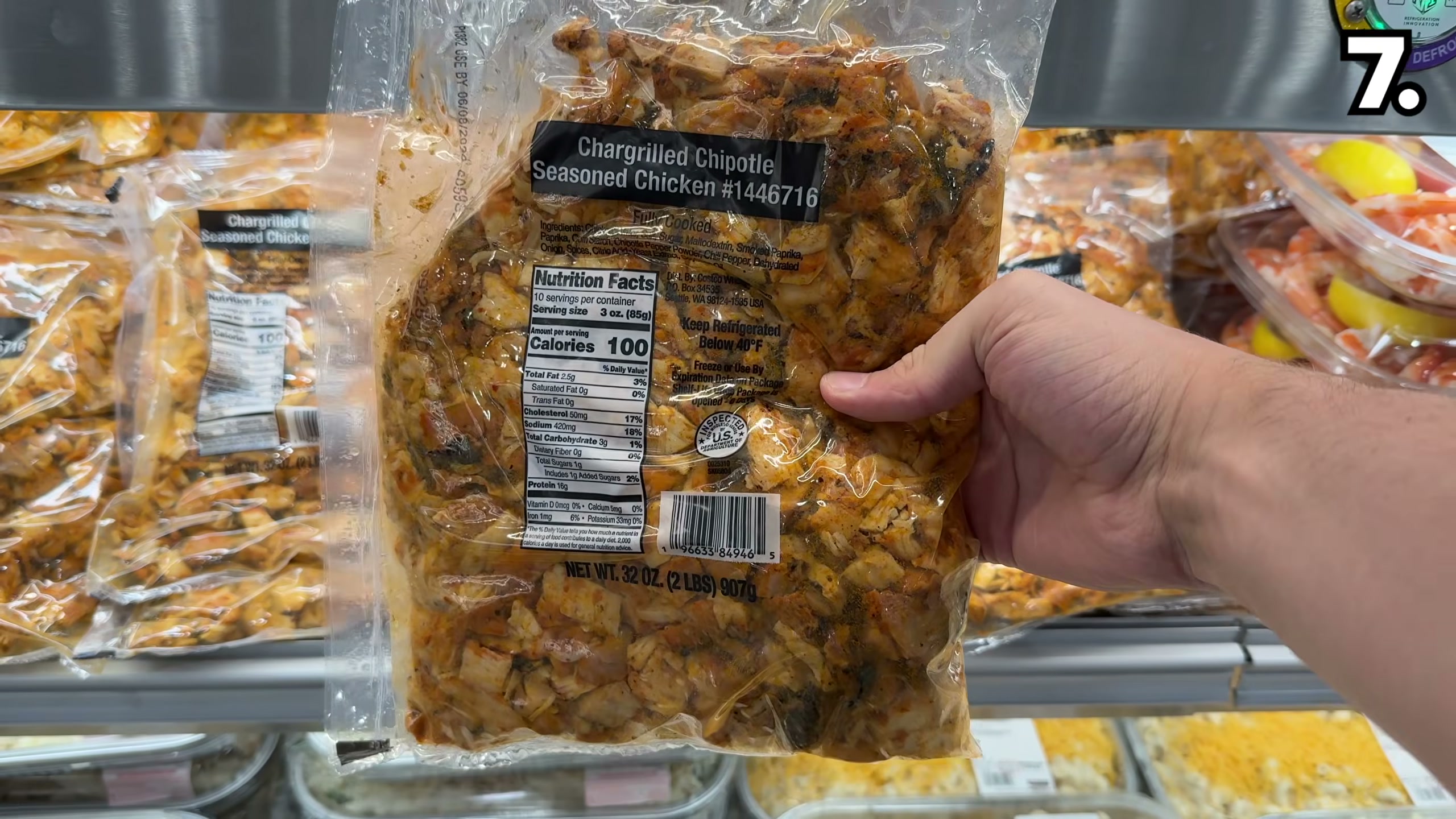 Grilled Chipotle Seasoned Chicken 2 lbs - $11.99 at Costco