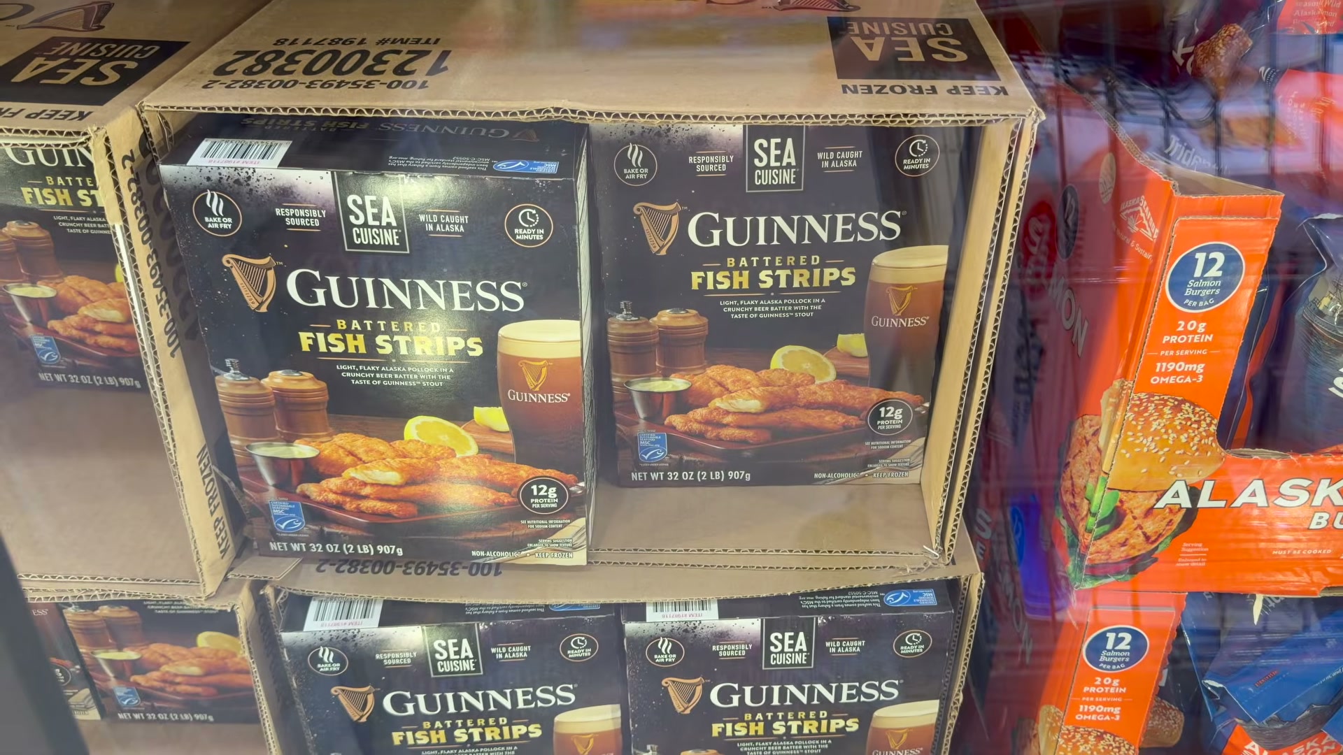 Sea Cuisine Guinness Battered Fish Strips, 2 lbs - $12.49 at Costco