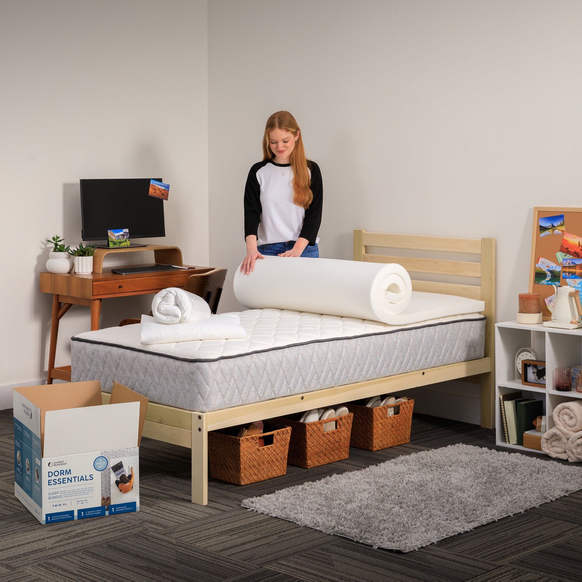 Comfort Revolution Dorm Essentials Twin XL Sleep Bundle - $19.97 at Costco