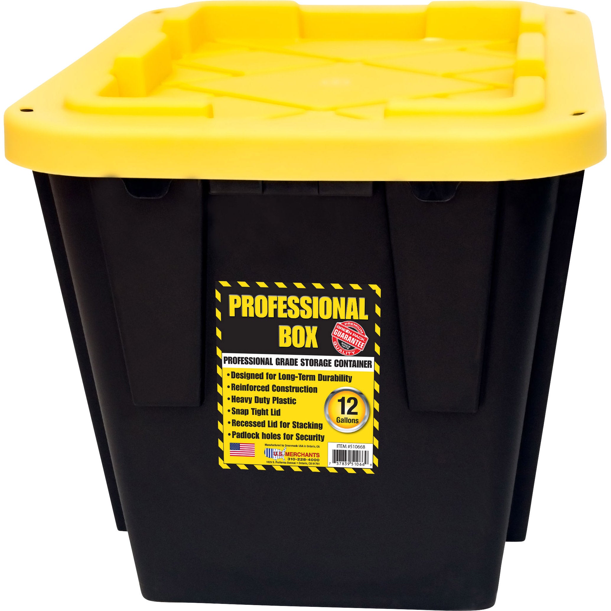 Greenmade Storage Bins with Lids 12 Gallon 2-Pack - $12.99 at Costco