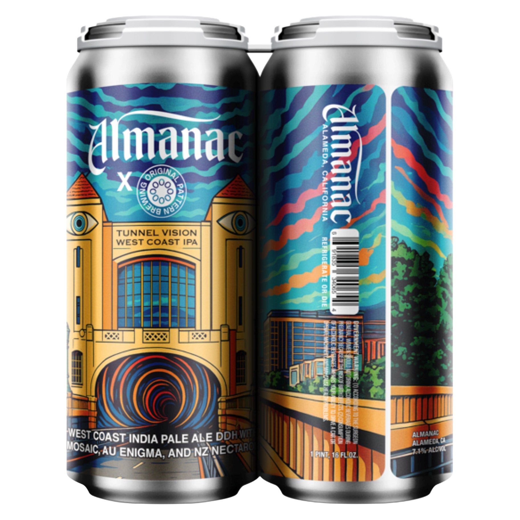 Almanac Brewing Oakland Block Party IPA 4/16 oz Can (#1925672) - $16.19