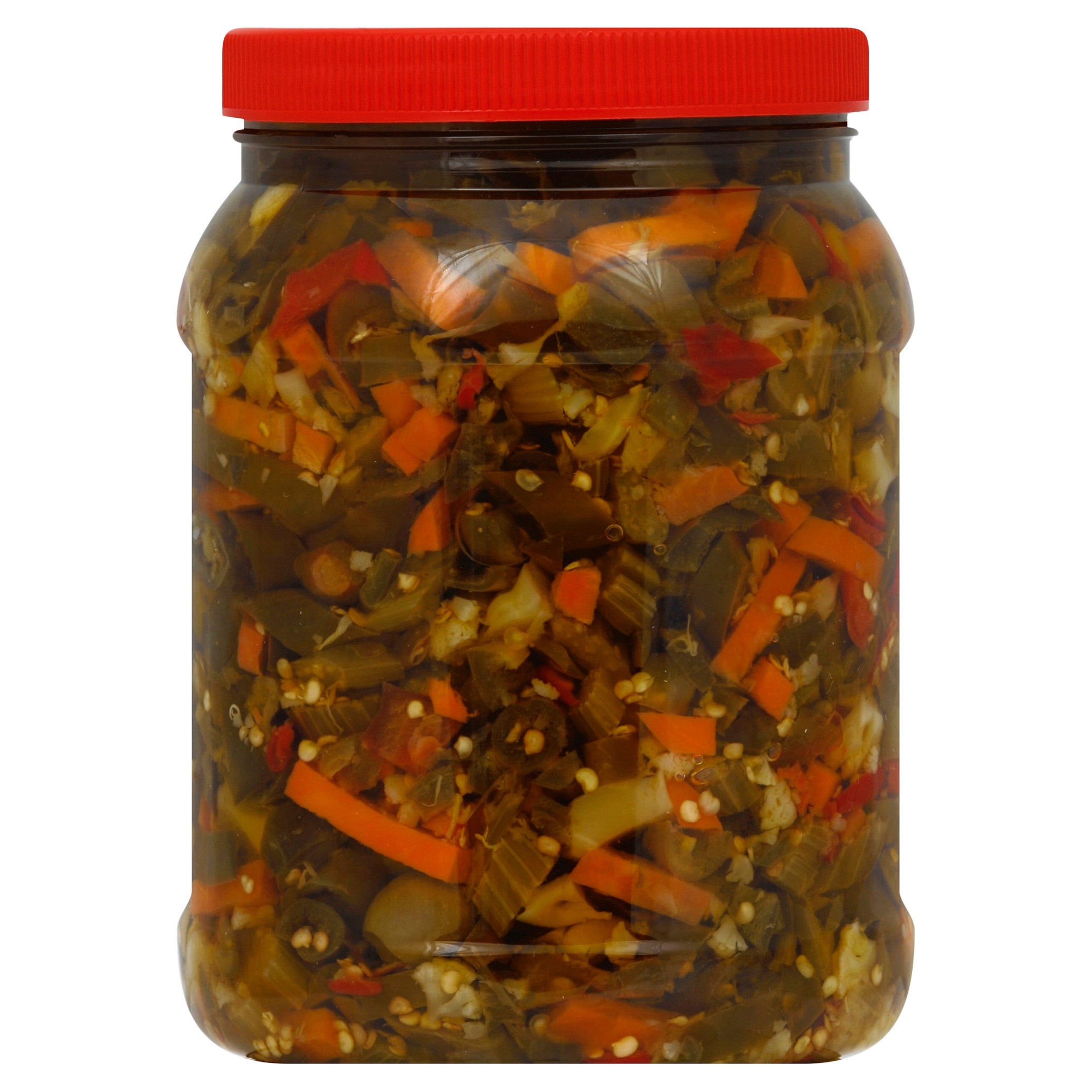 Alpino Hot Pepper Giardiniera 64 Ounce Jar - $7.49 at Costco