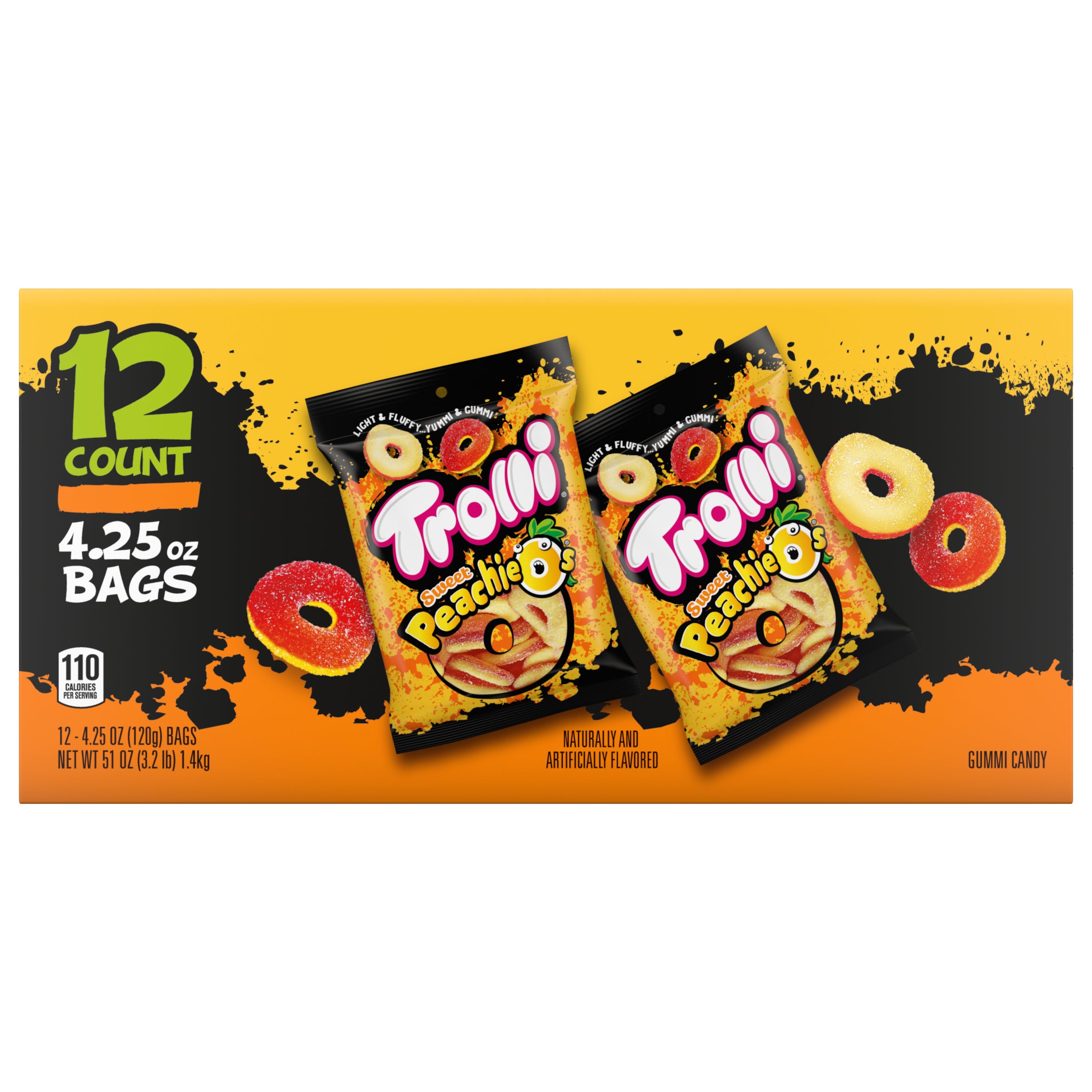 TROLLI PEACHIE O'S 12 CT / 4.25 OZ - $16.99 at Costco