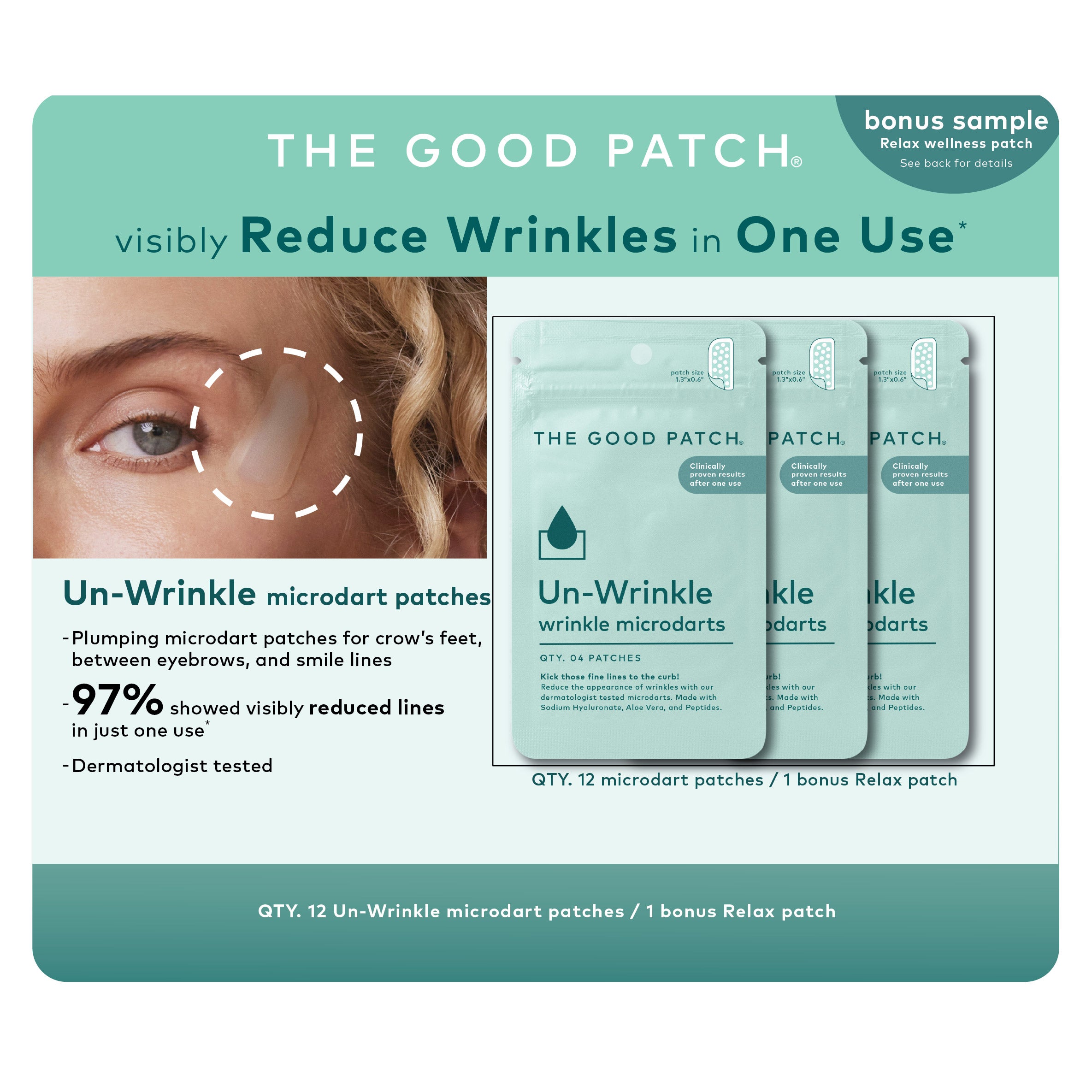 The Good Patch Un-Wrinkle Patch 3-Pack (#1940919) - $5.97 (down from ...