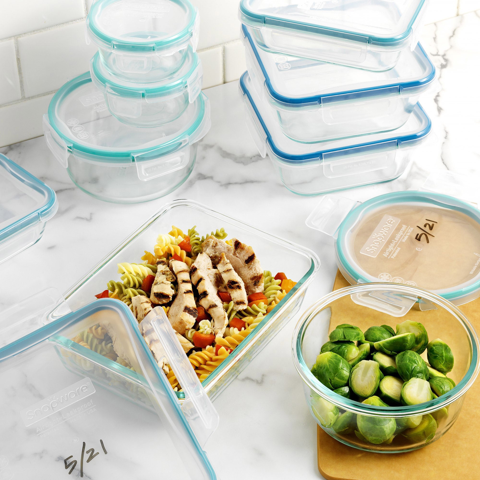 Snapware 18-Piece Pyrex Glass Food Storage Set - $24.99 at Costco