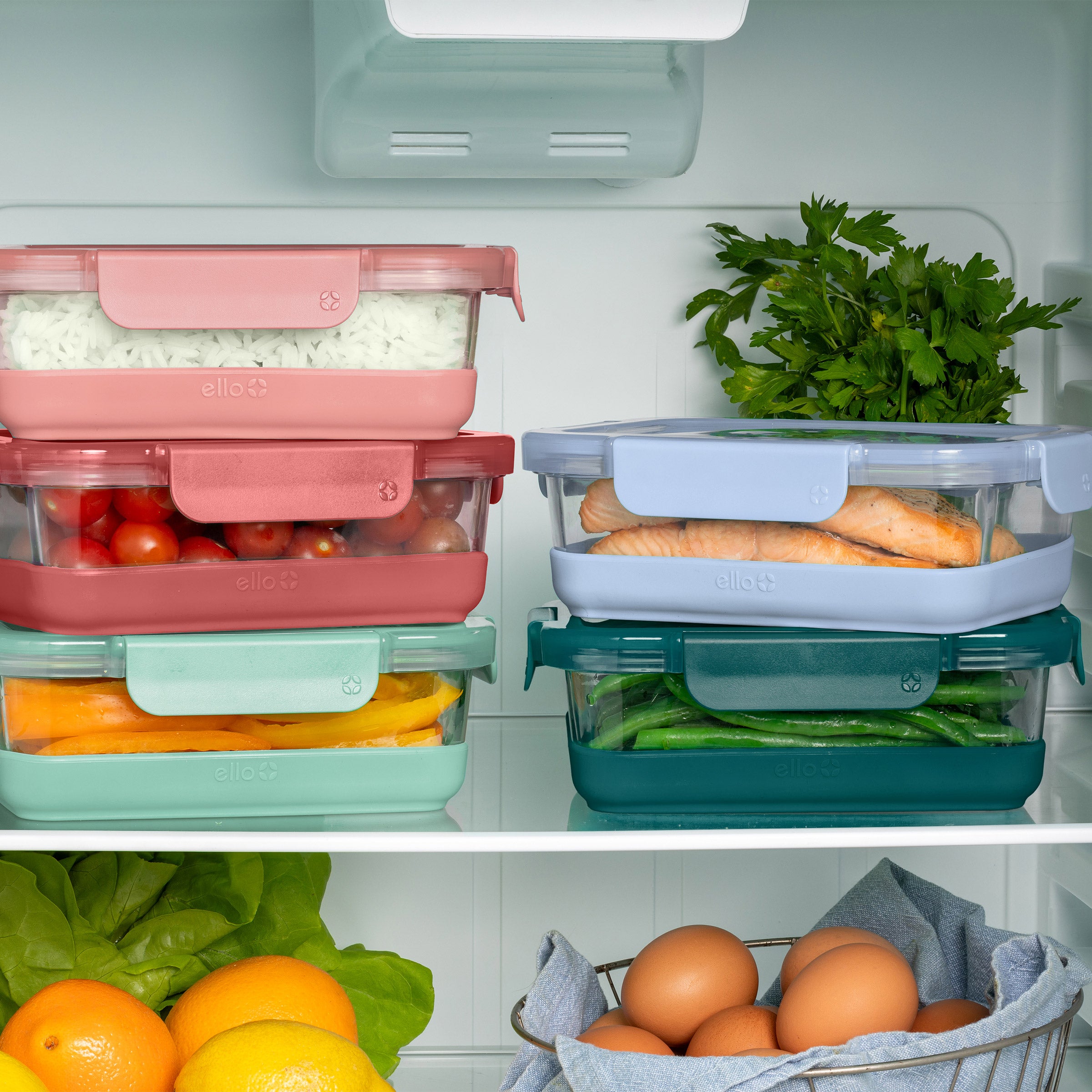 Ello Duraglass 10-Piece Glass Meal Prep Containers - $24.99 at Costco