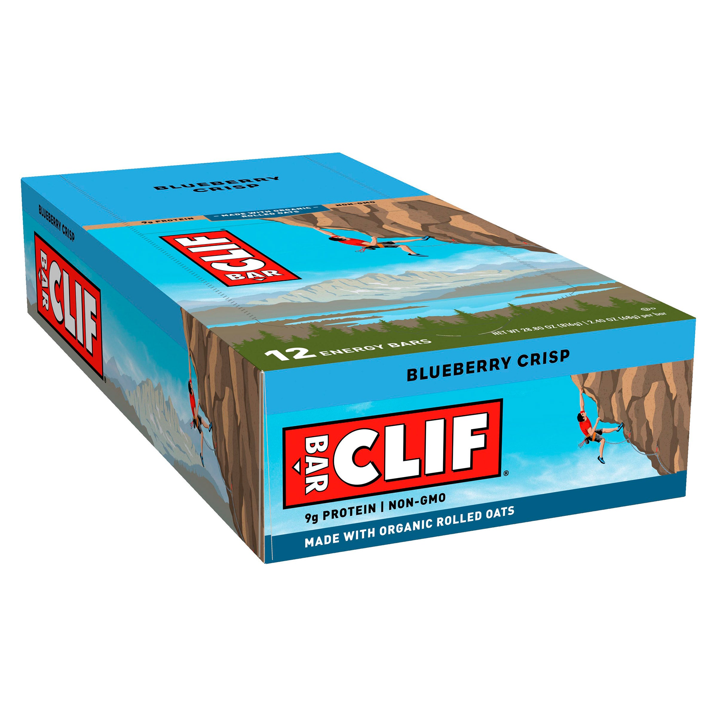 Clif Bar Blueberry Crisp Energy Bars, 2.4 oz, 12-Count (#466681) - $15.99