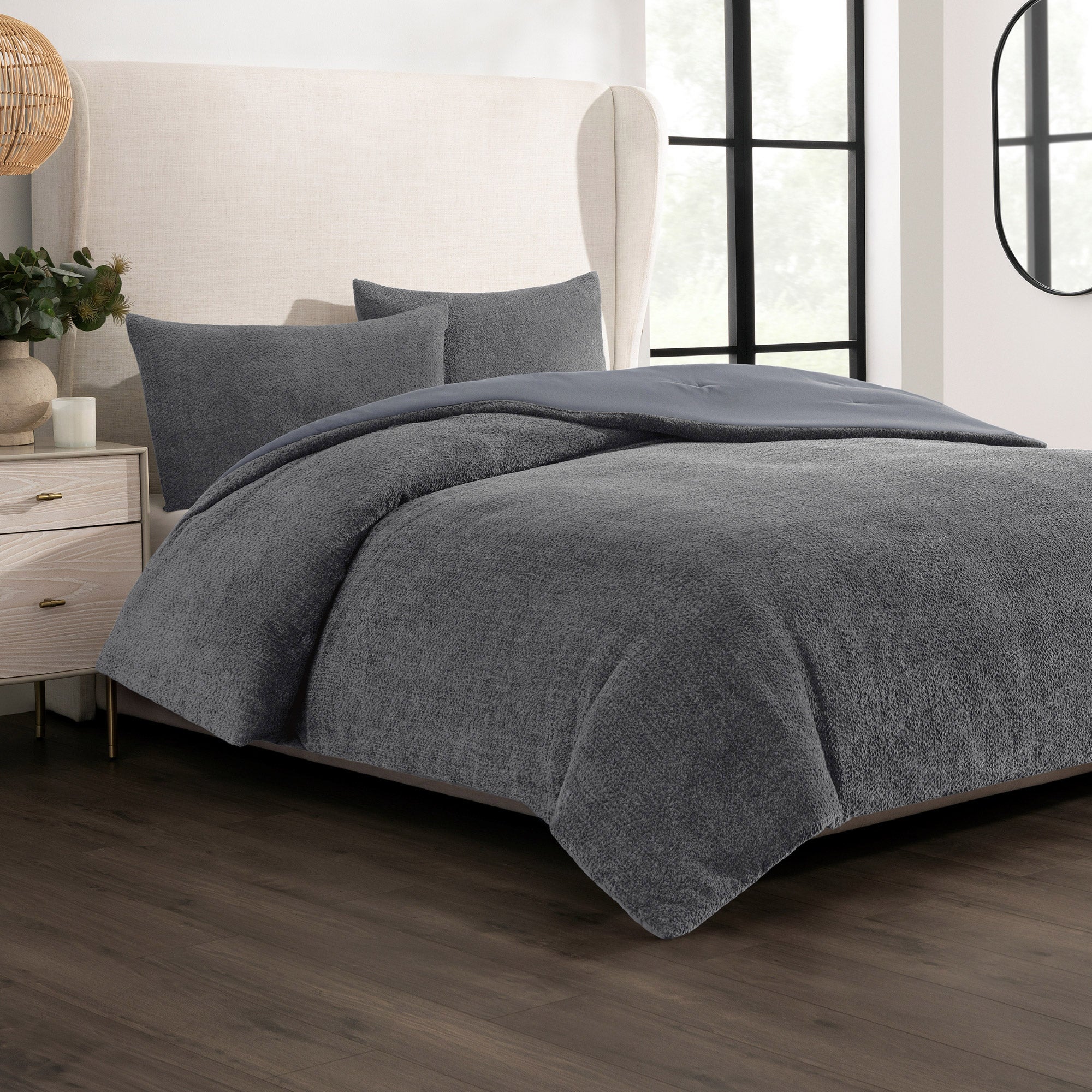 COCOCOZY BOUCLE COMFORTER SET 3PC KING - $89.99 at Costco