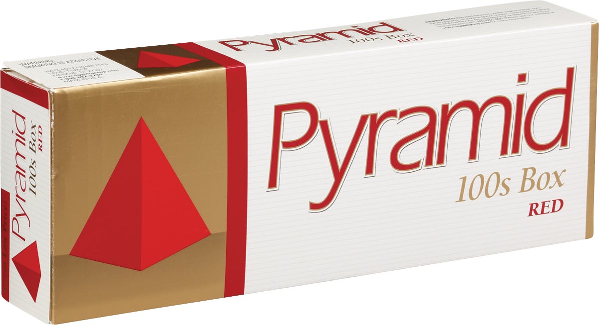 Pyramid Box Red 100's FSC Cigarettes (#419153) - $63.49 (down from $102.84)