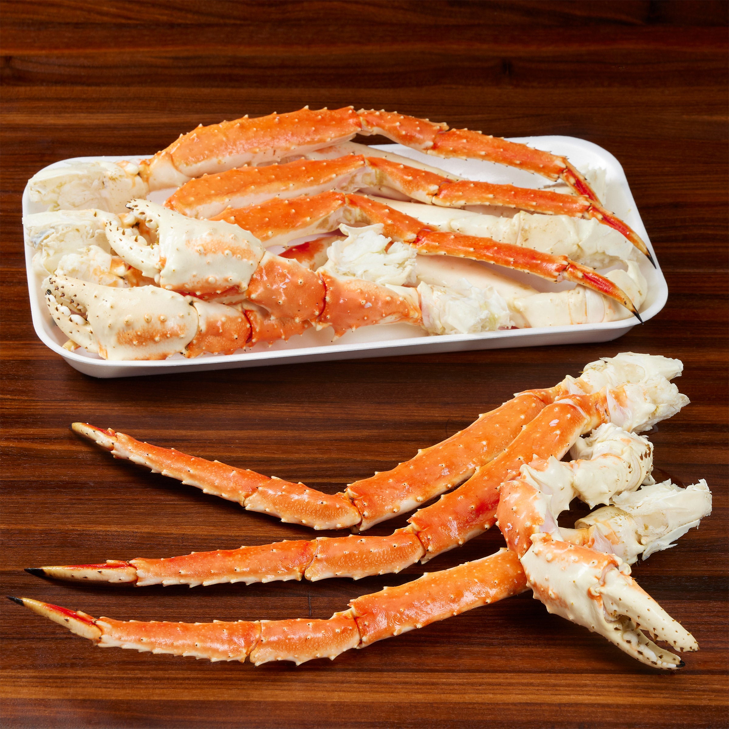 Wild Cooked Red King Crab Legs and Claws 20/UPS 10 lb Box (#22240 ...