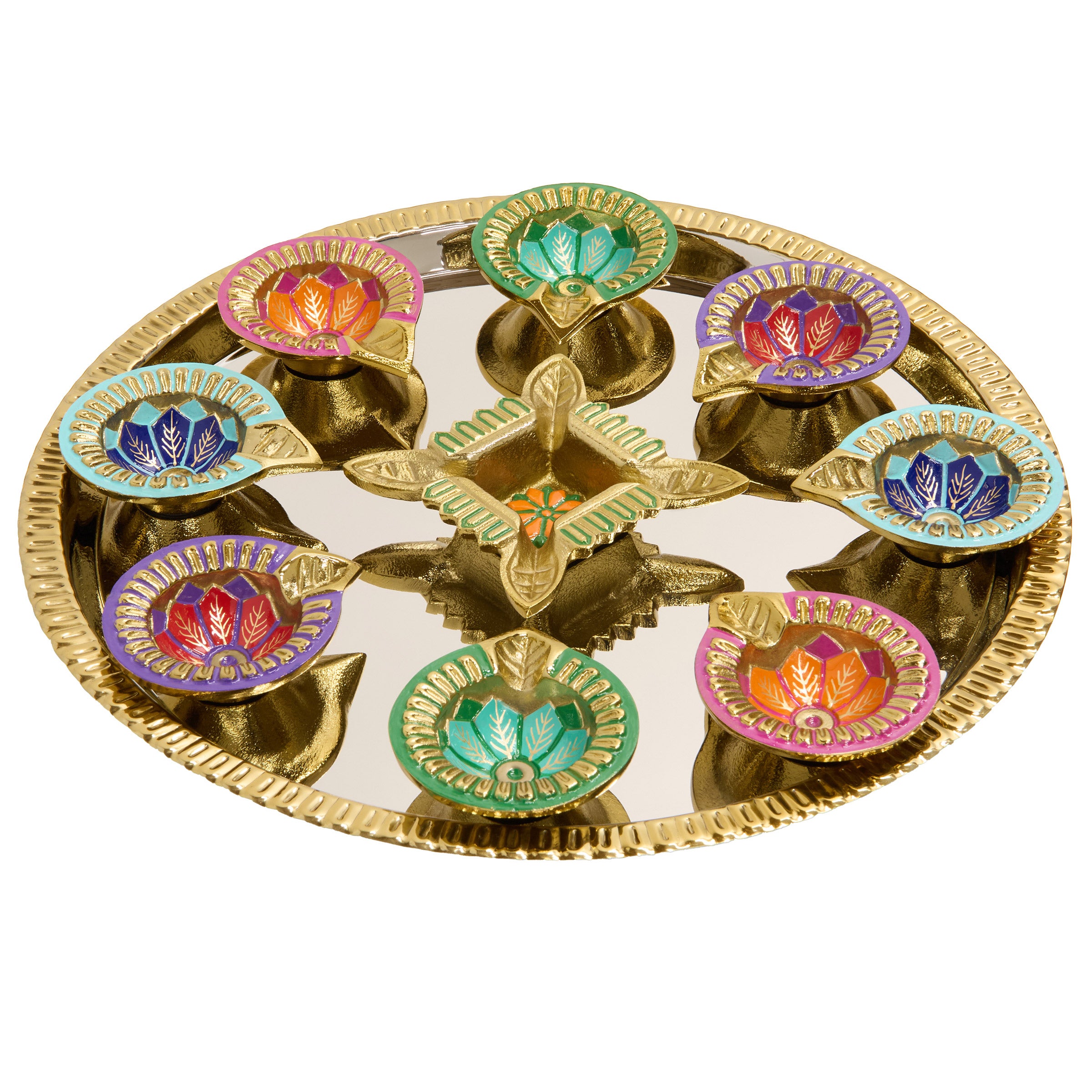 Diwali Diya Lantern 10-Piece Set (#1784872) - $9.97 (down from $29.99)