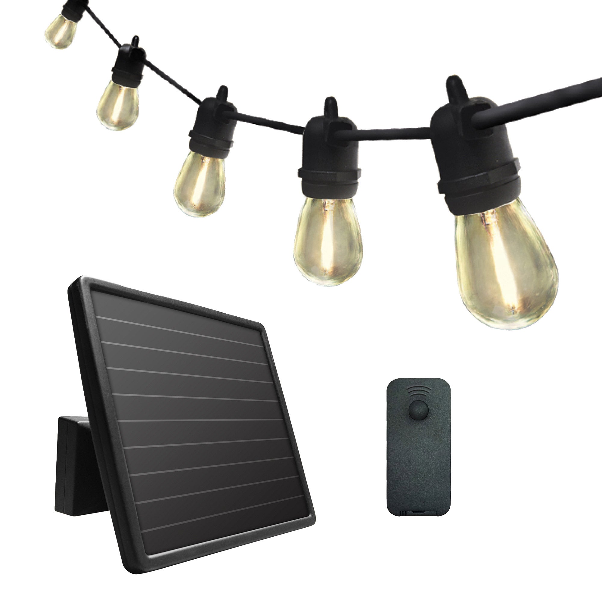 Sunforce 35' Solar LED String Light with Remote Control (#1600334) - $9.97