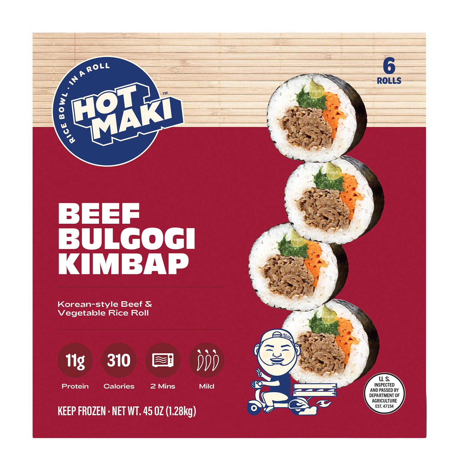 Hot Maki Beef Bulgogi Kimbap, 48 oz (3 lbs) (#1862800) - $18.99 (down ...