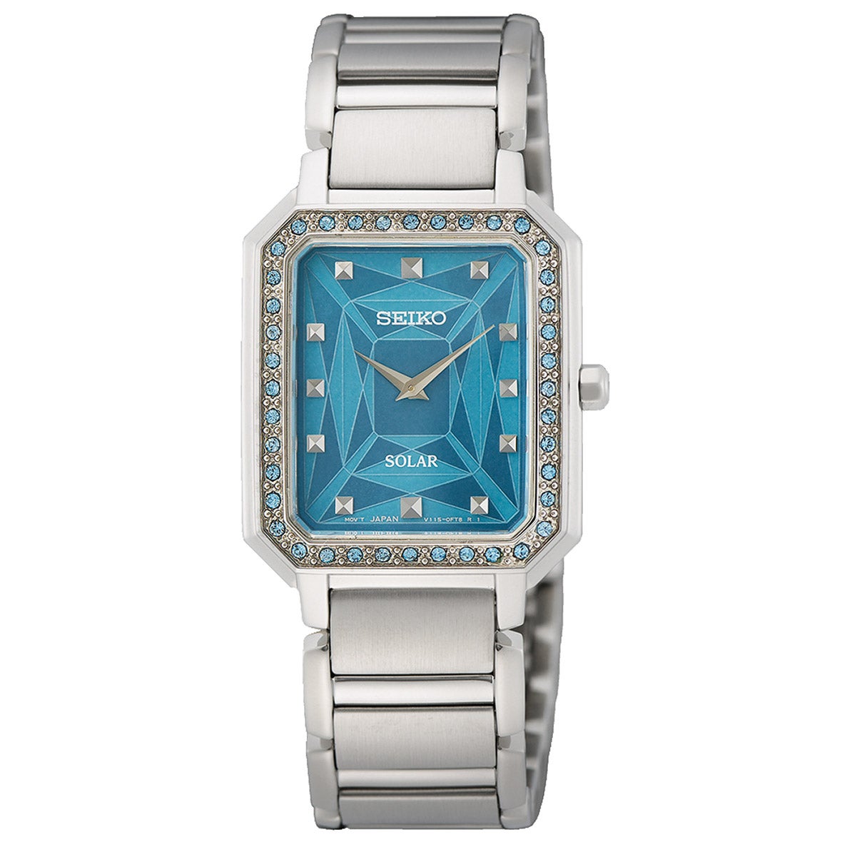 Seiko Crystals Mother-of-Pearl Dial Women's Solar Watch (#1647933 ...