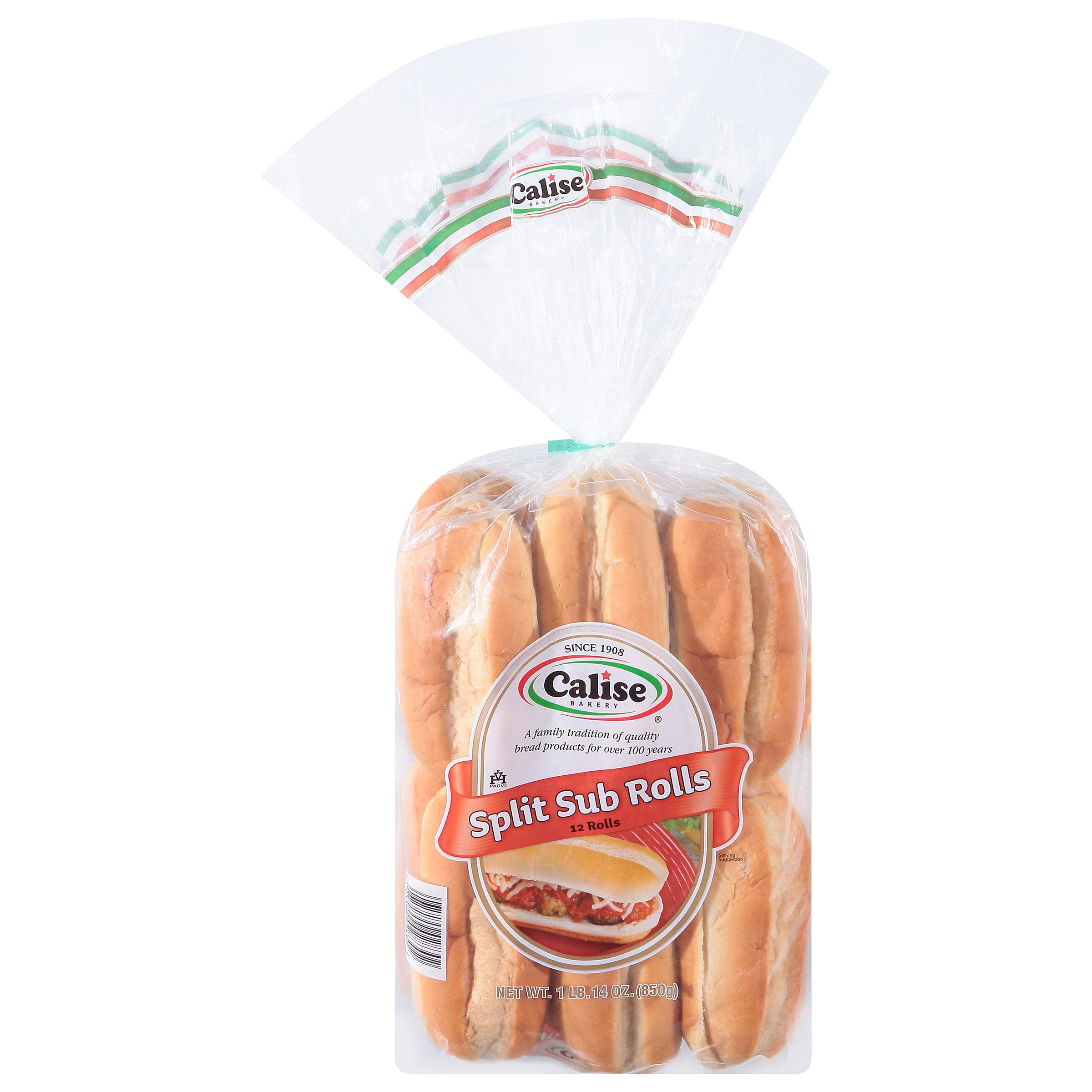 CALISE BAKERY SUB ROLLS 12 CT (2.25 LBS) - $4.59 at Costco