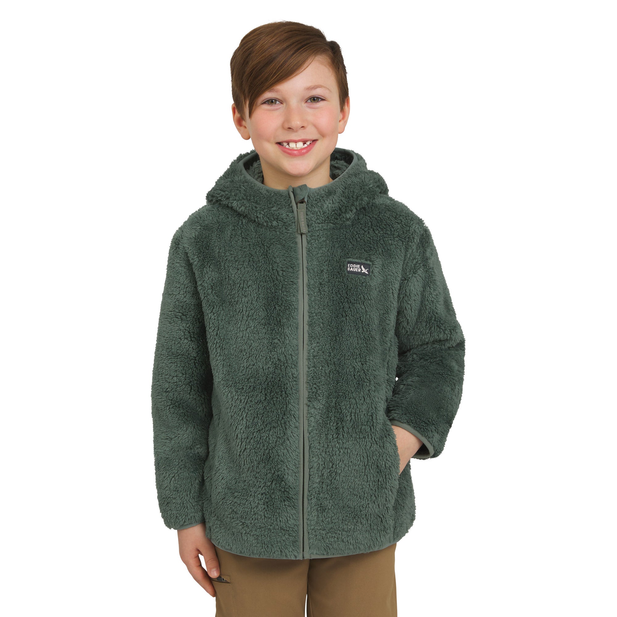 Eddie Bauer Youth Plush Full Zip Jacket - $2.50 at Costco