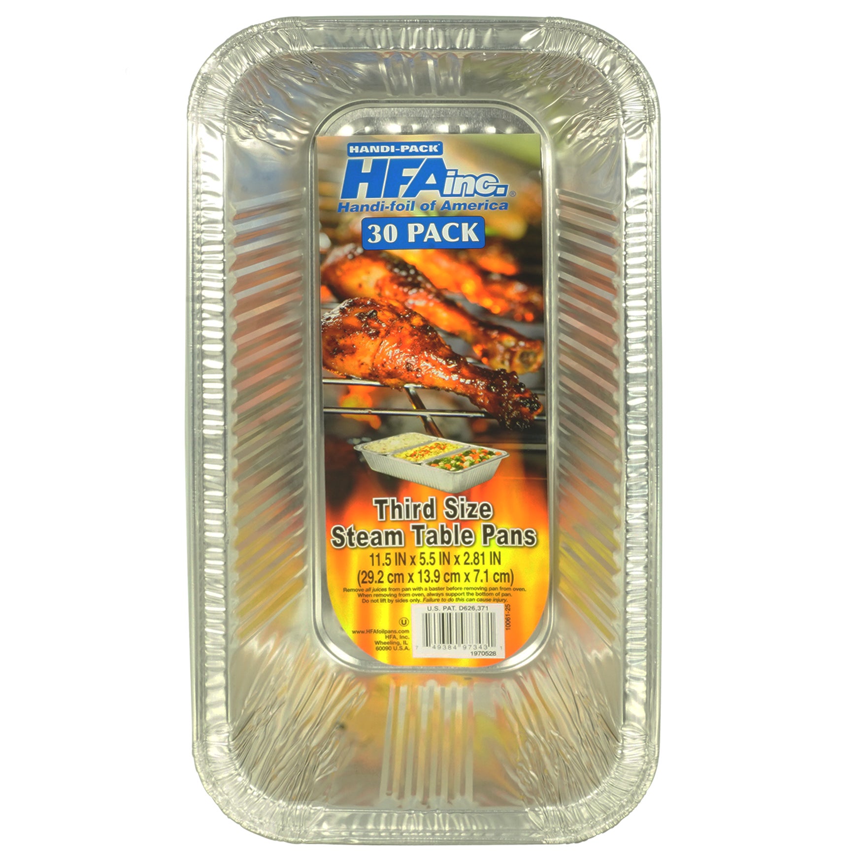 Handi-Foil of America 1/3 Steam Table Pan, 30 Count (#1970528) - $12.39