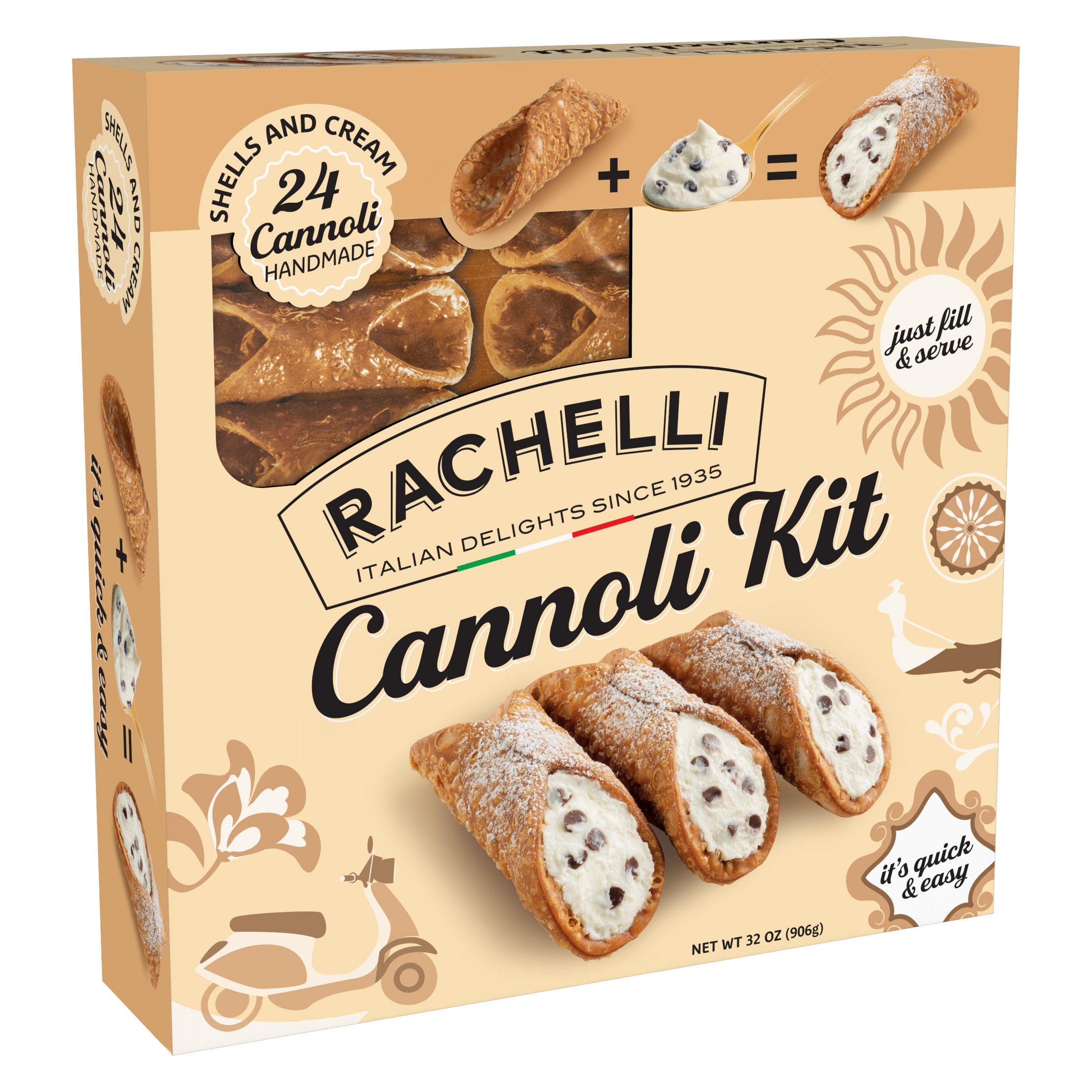 Cannoli Factory Cannoli Kit with Cream 32 oz (#19981) - $13.99