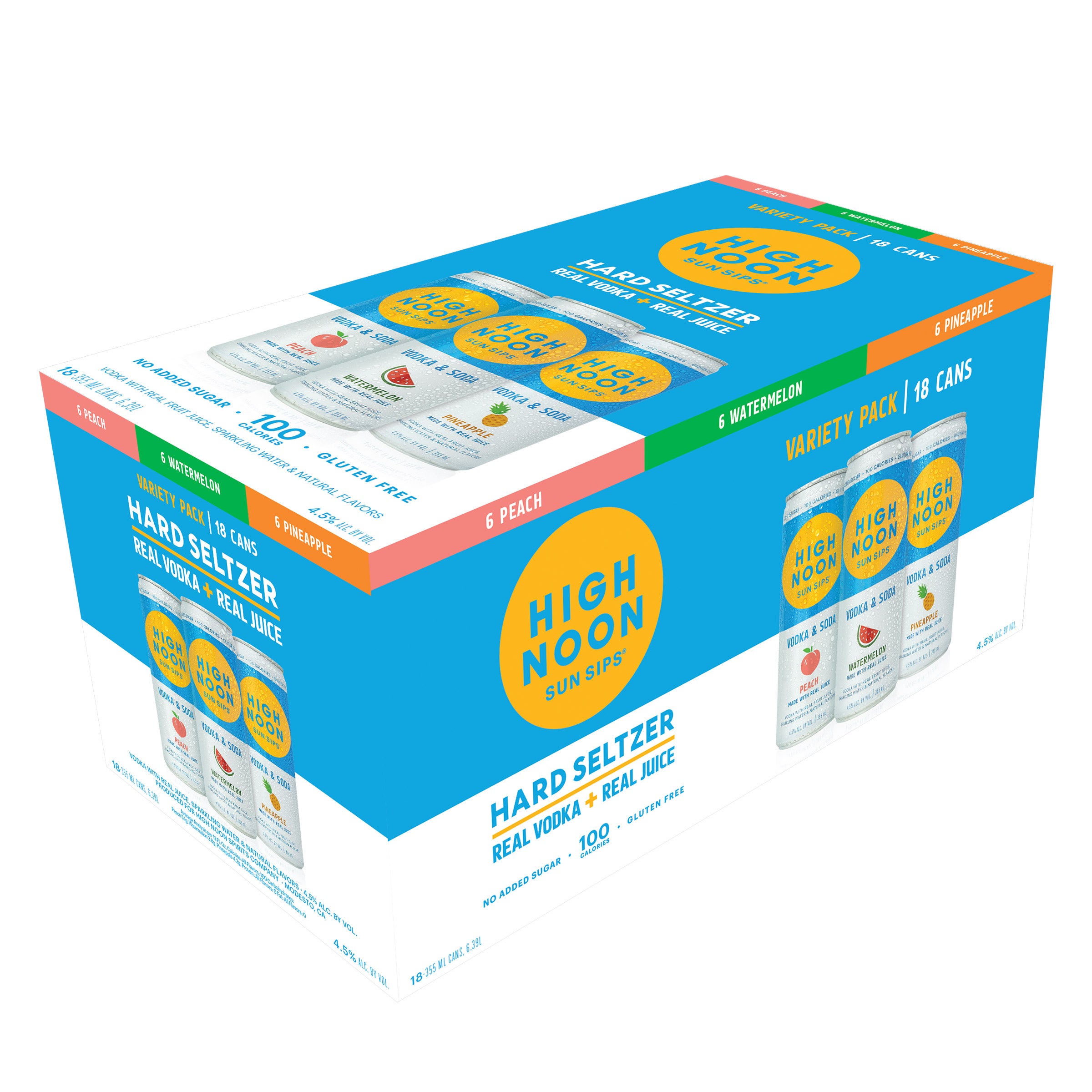 High Noon Vodka Cocktail Variety USA 18/12oz Cans (#1745275) - $9.97 ...