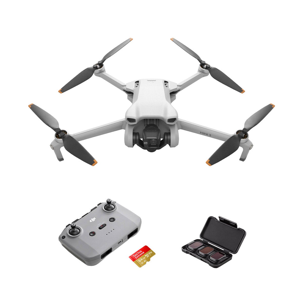 DJI Mini 3 Drone Aerial Camera Bundle (#2202021) - $299.99