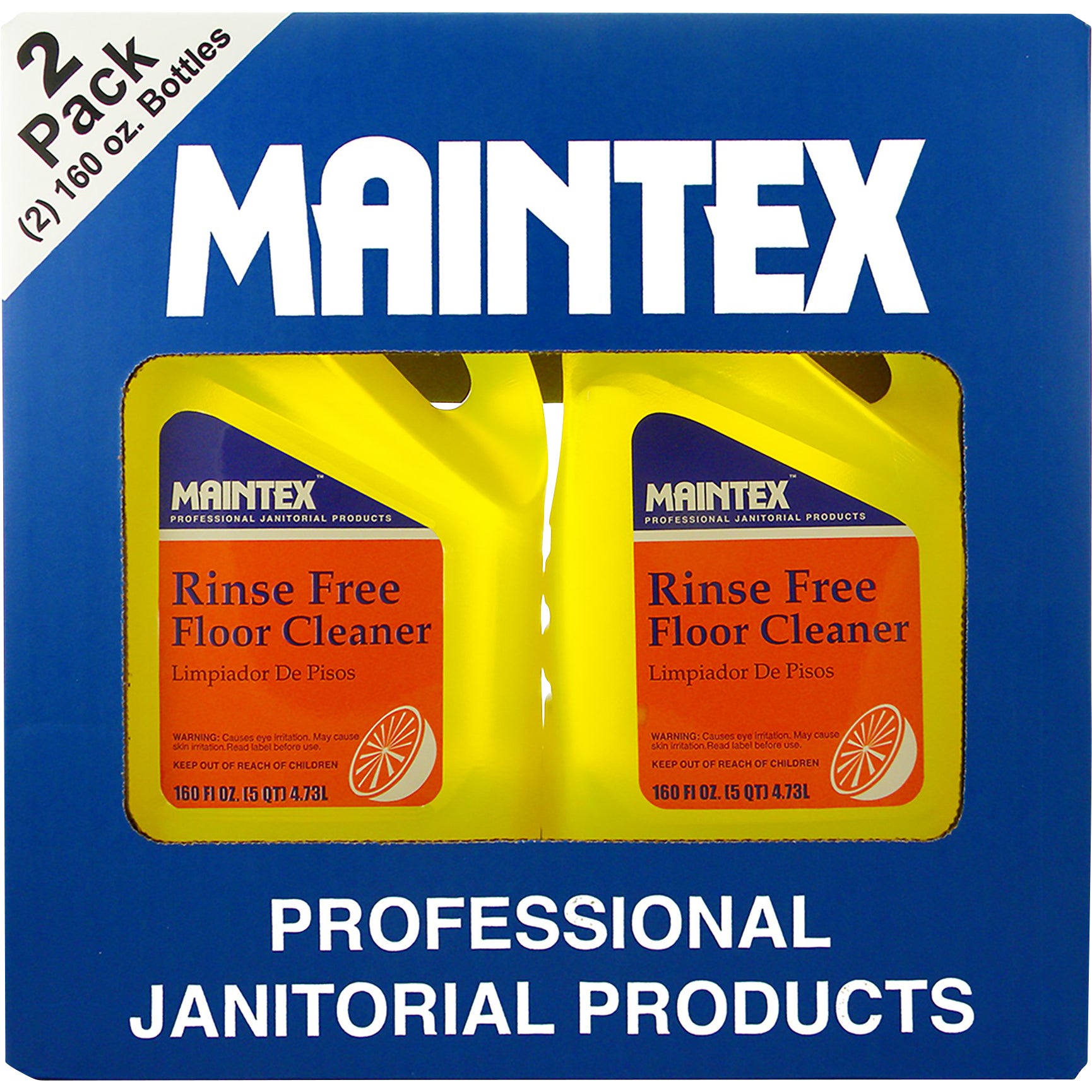 Maintex No-Rinse Floor Cleaner, 2-Pack / 160 oz Each (#1090960) - $18.99