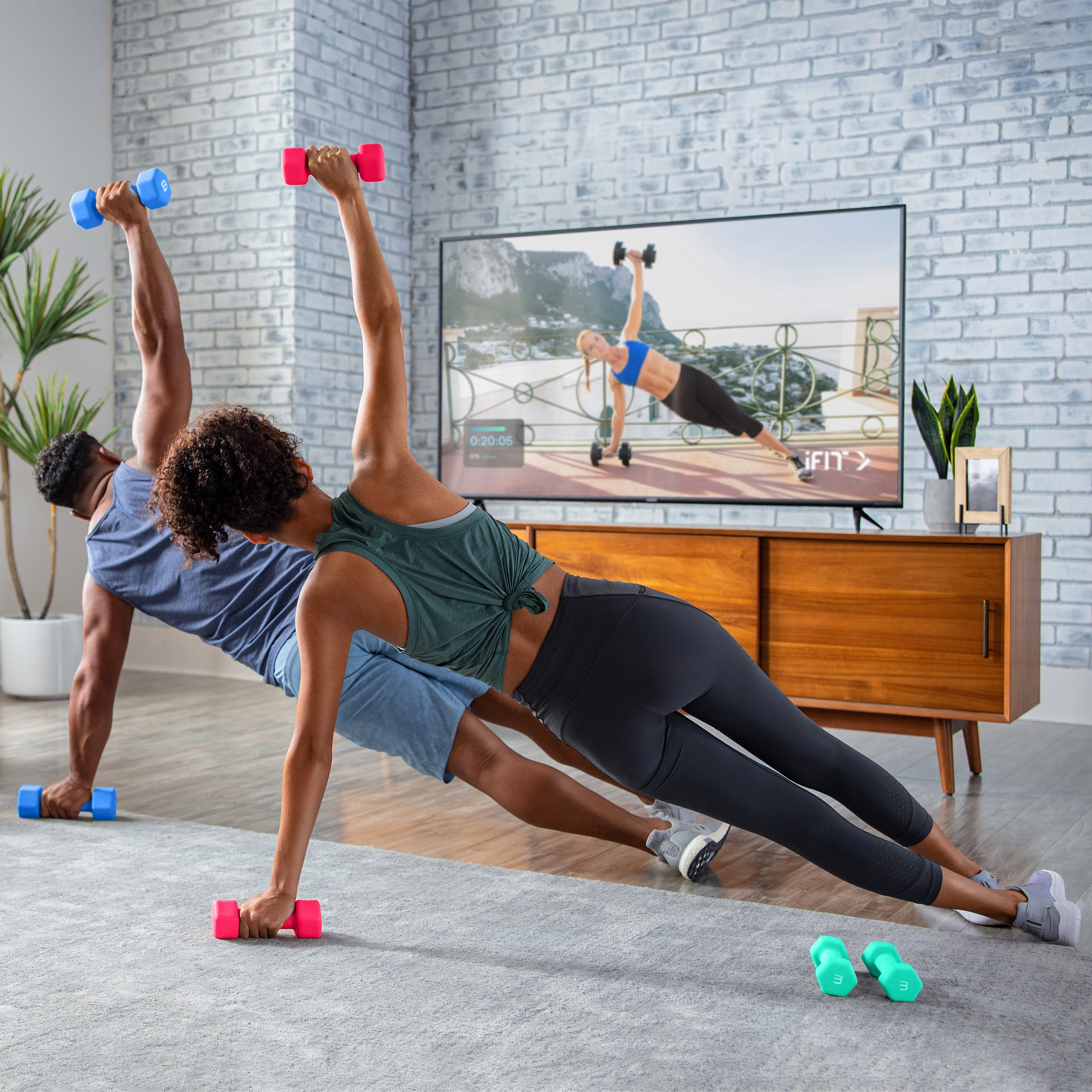 ProForm 32 lb Neoprene Dumbbell Set (#1551180) - $14.97