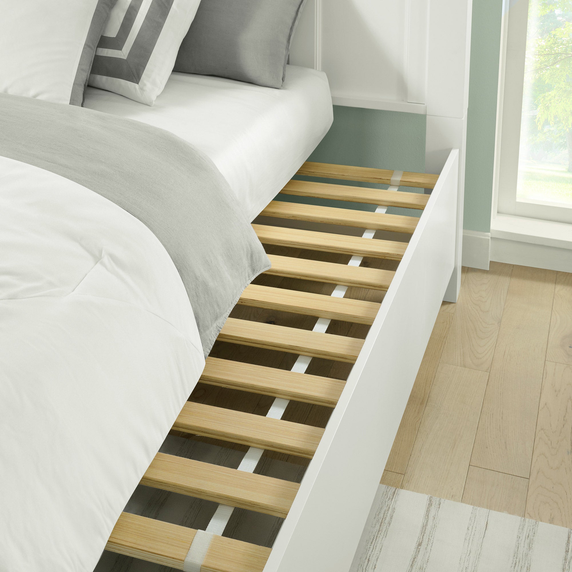 Universal Broadmoore Rose Queen Storage Bed - $499.97 at Costco