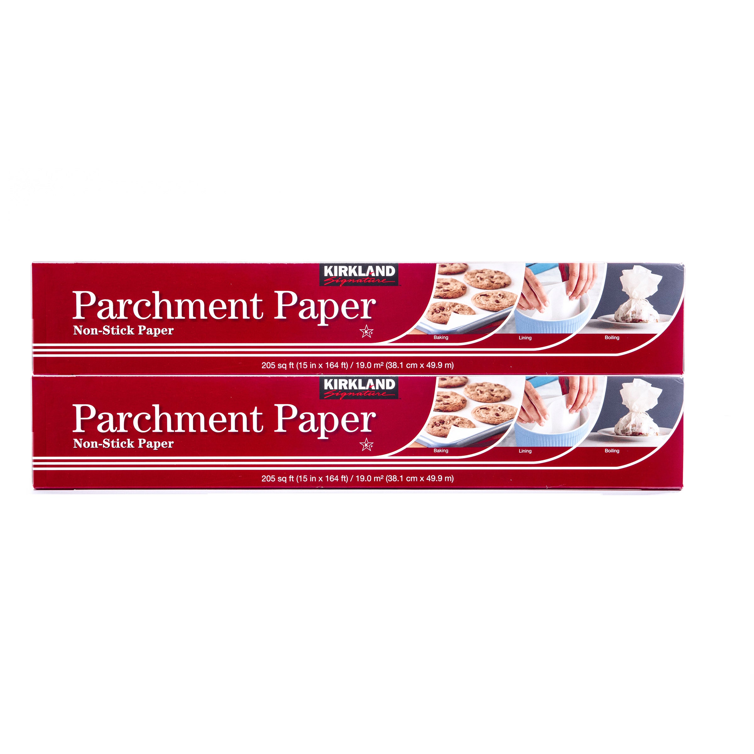 KIRKLAND SIGNATURE PARCHMENT PAPER 2/205 SQ FT ROLLS - $10.99 at Costco