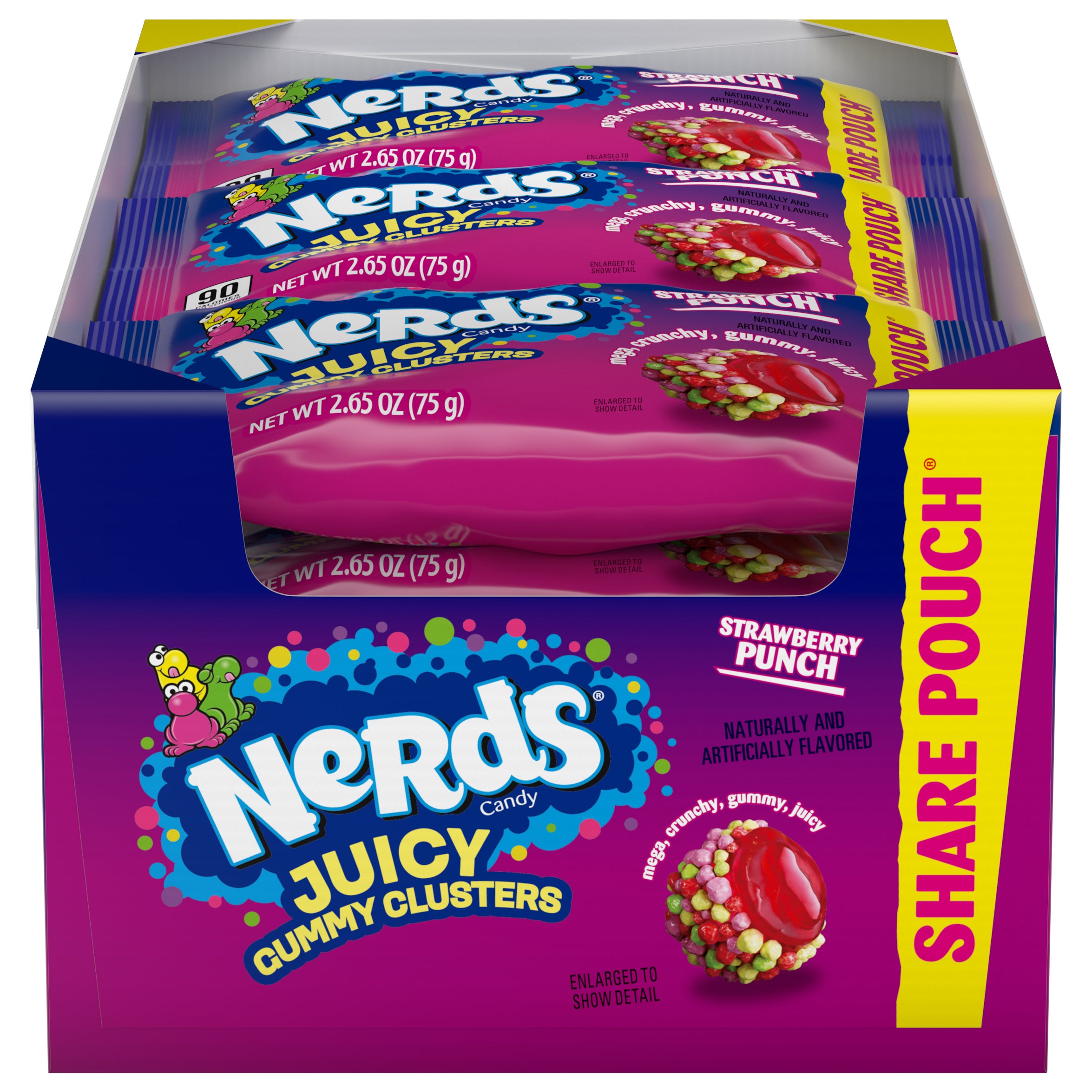 Nerds Juicy Gummy Clusters Strawberry 12 CT/2.65 oz - $17.99 at Costco