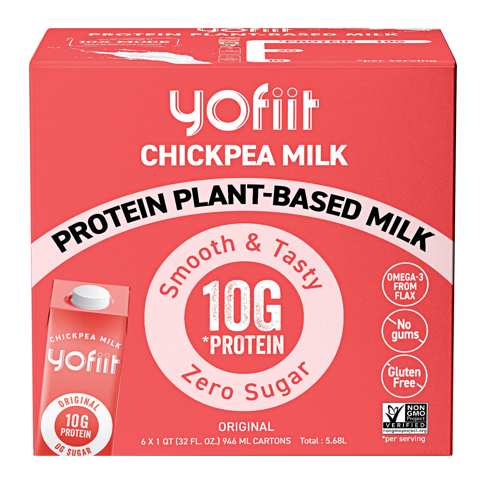 Yofiit Chickpea Milk 6/32 oz (#1966261) - $9.97 (down from $17.49)