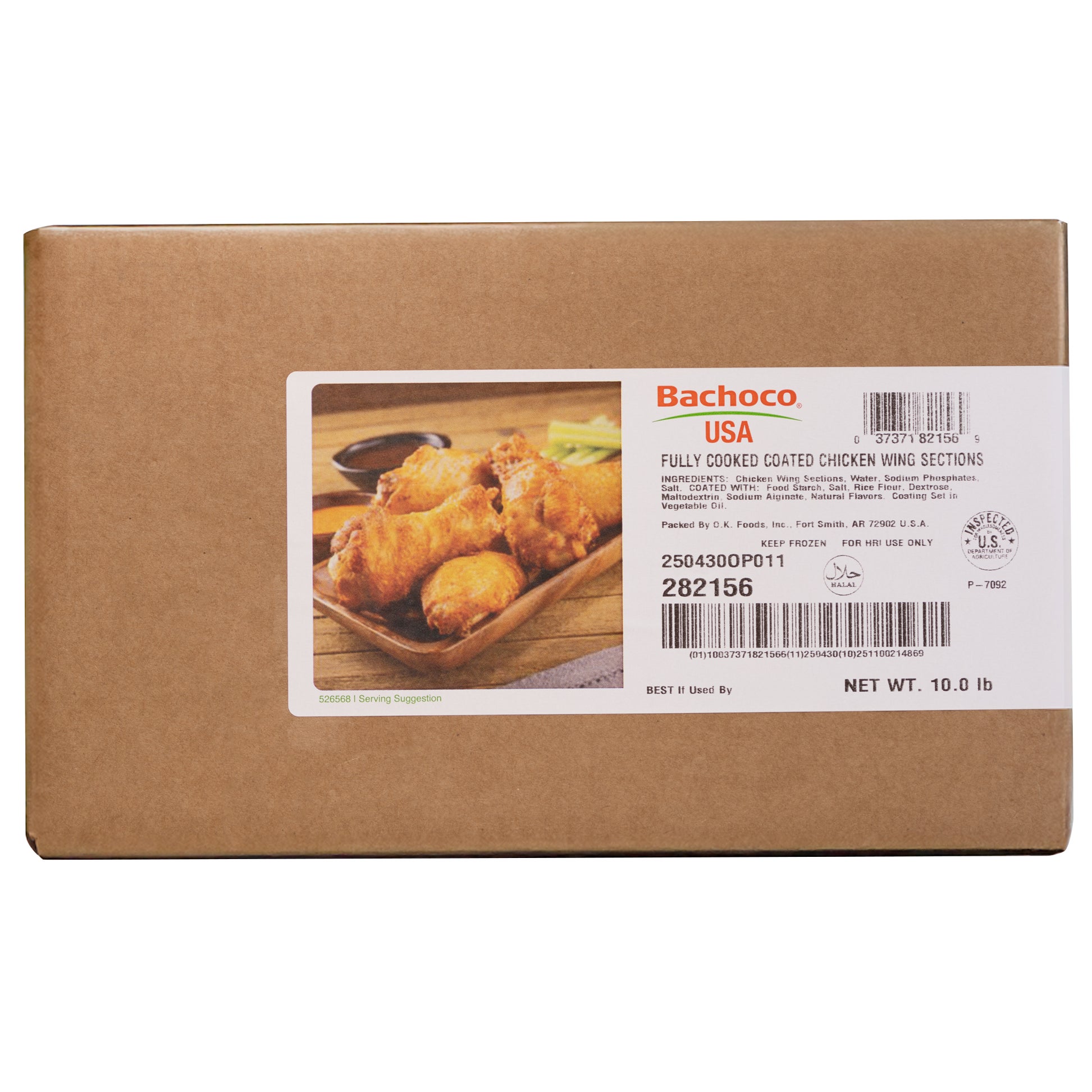 OK Foods Fully Cooked Jumbo Wings 10 lb Case (#1730462) - $38.99 (down ...