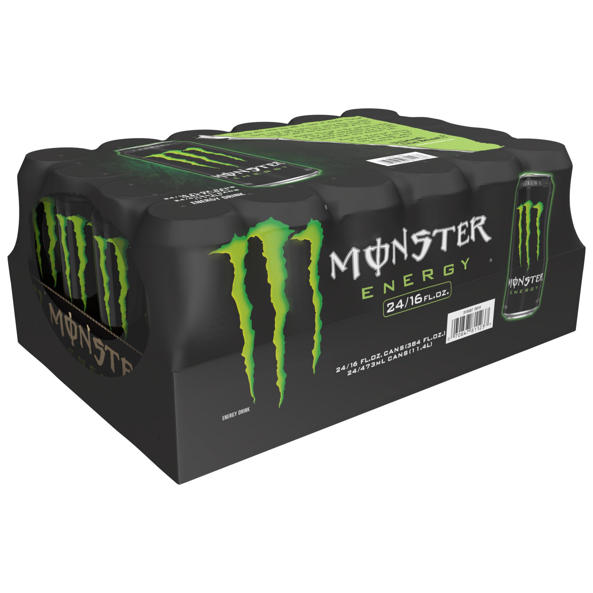 Monster Energy Drink, Original, 24-Pack 16 oz Cans - $9.97 at Costco